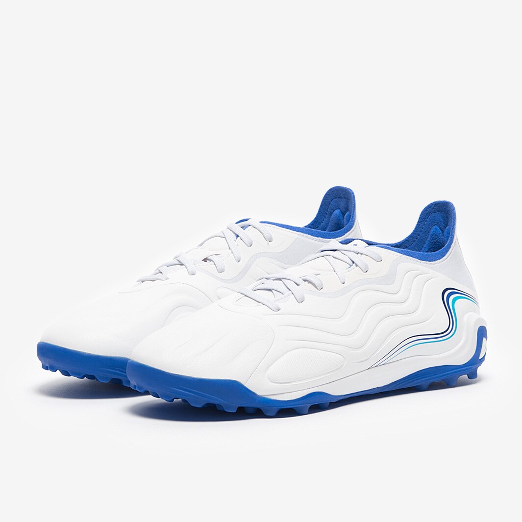 adidas Copa Sense.1 TF - White/Hi-Res Blue/Legacy Indigo - Mens Boots ...