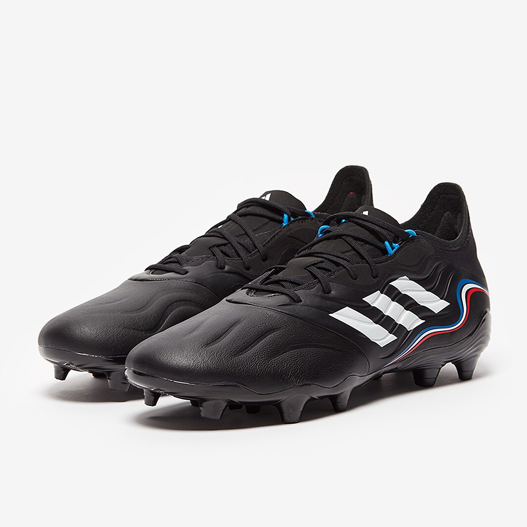 adidas Copa Sense.2 FG - Core Black/White/Vivid Red - Mens Boots