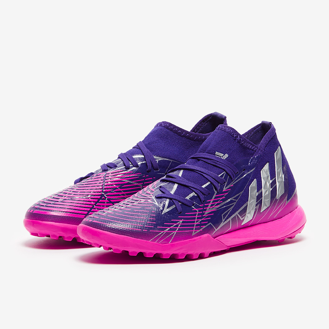 adidas Predator Edge.3 TF - Team Collegiate Purple/Silver Metallic/Team ...