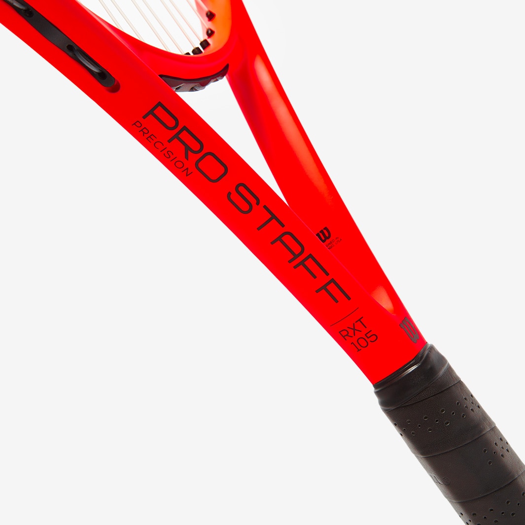 Wilson Pro Staff Precision RXT 105 - Red/White/Black - Mens Rackets ...