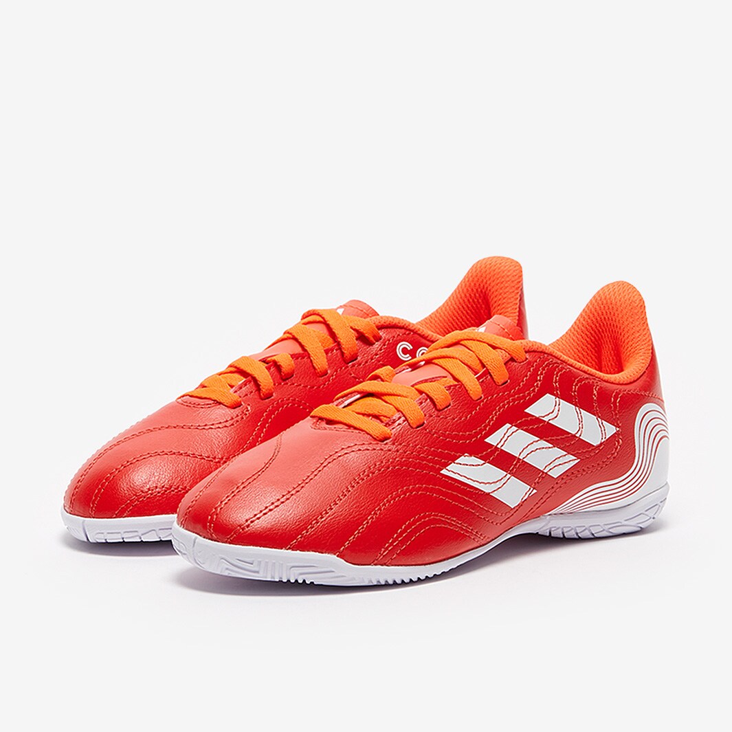 adidas Copa Sense .4 IN J - Red/Footwear White/Solar Red - Junior Boots