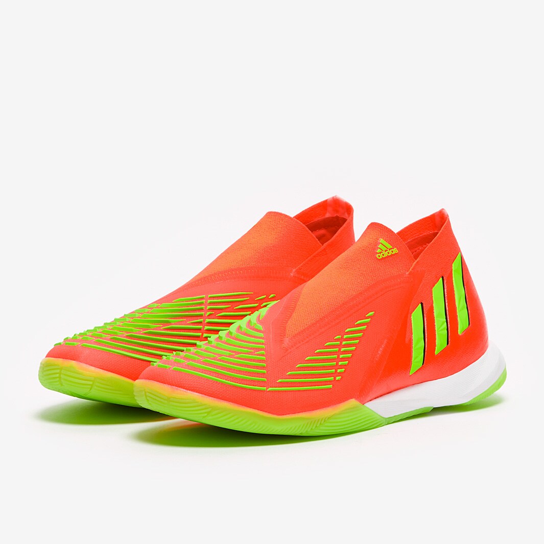 adidas Predator Edge.1 IN - Solar Red/Solar Green/Core Black - Mens Boots