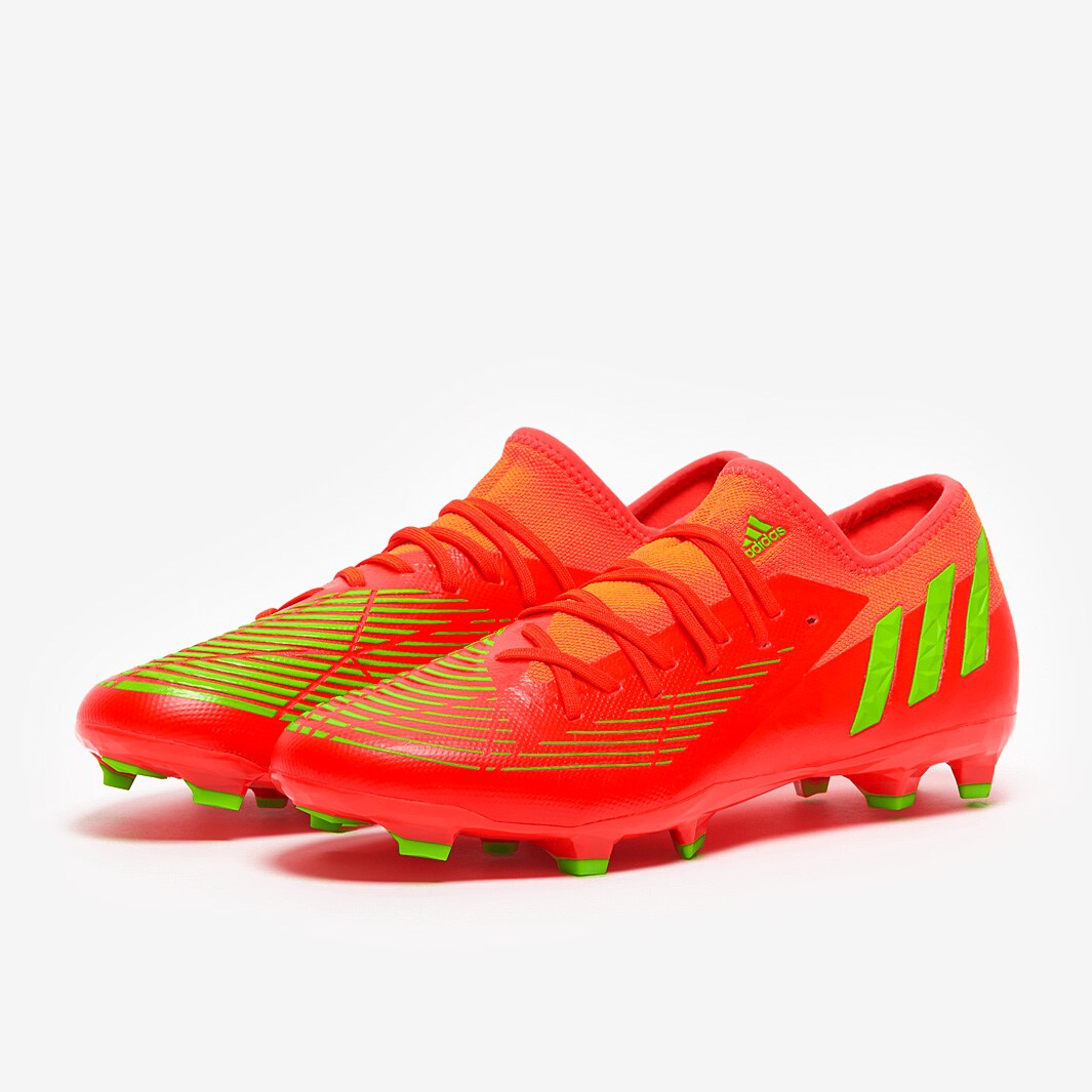 adidas Predator Edge.3 Low FG - Solar Red/Team Solar Green/Core Black ...