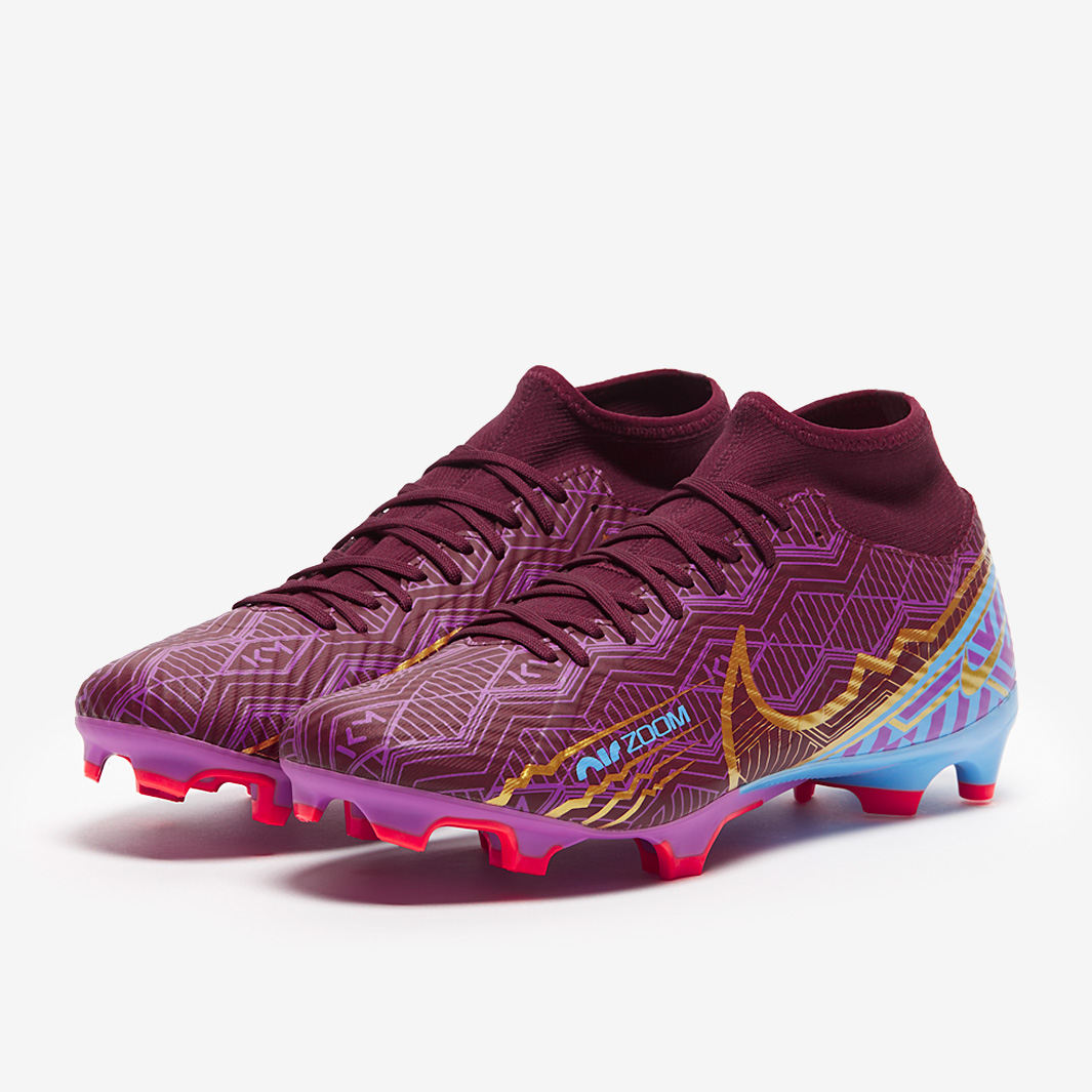 Nike Zoom Mercurial Superfly IX Academy KM FG MG Dark Beetroot Mtlc Nike Zoom Mercurial Superfly IX Academy KM FG MG Dark Beetroot Mtlc