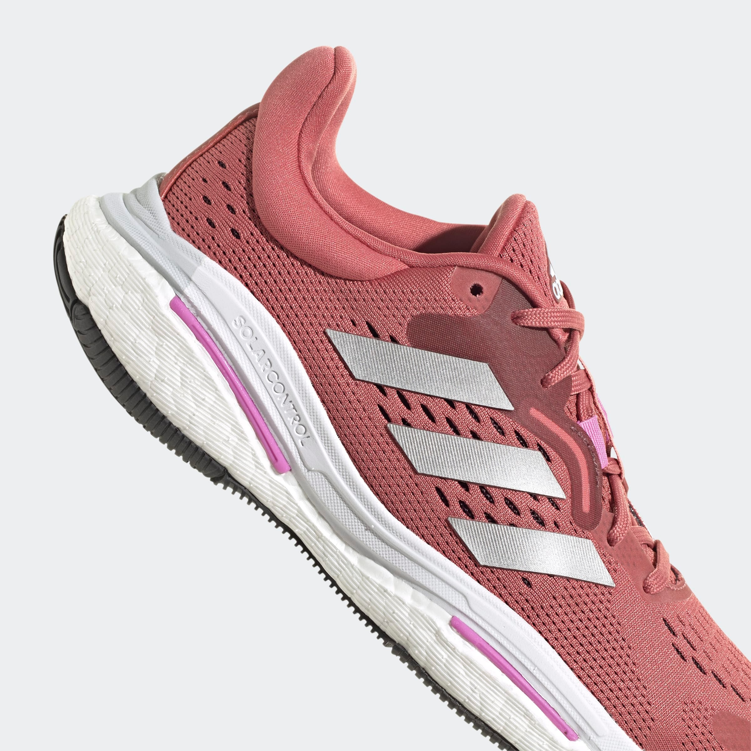 adidas Womens Solar Control - Wonder Red/Silver Met/Pulse Lilac ...