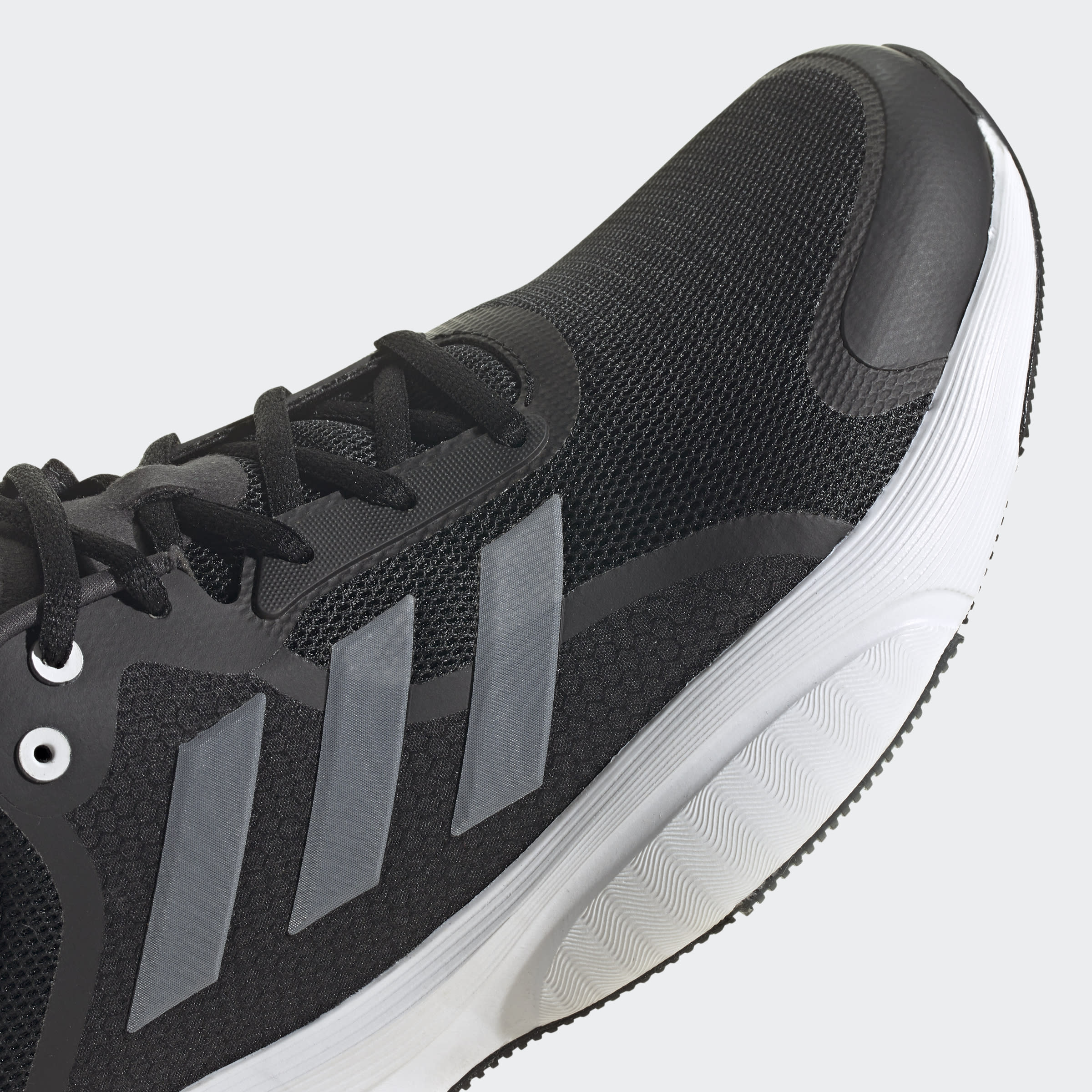 adidas Response Shoes Core Black / Cloud White / Grey Six Mens Shoes ...