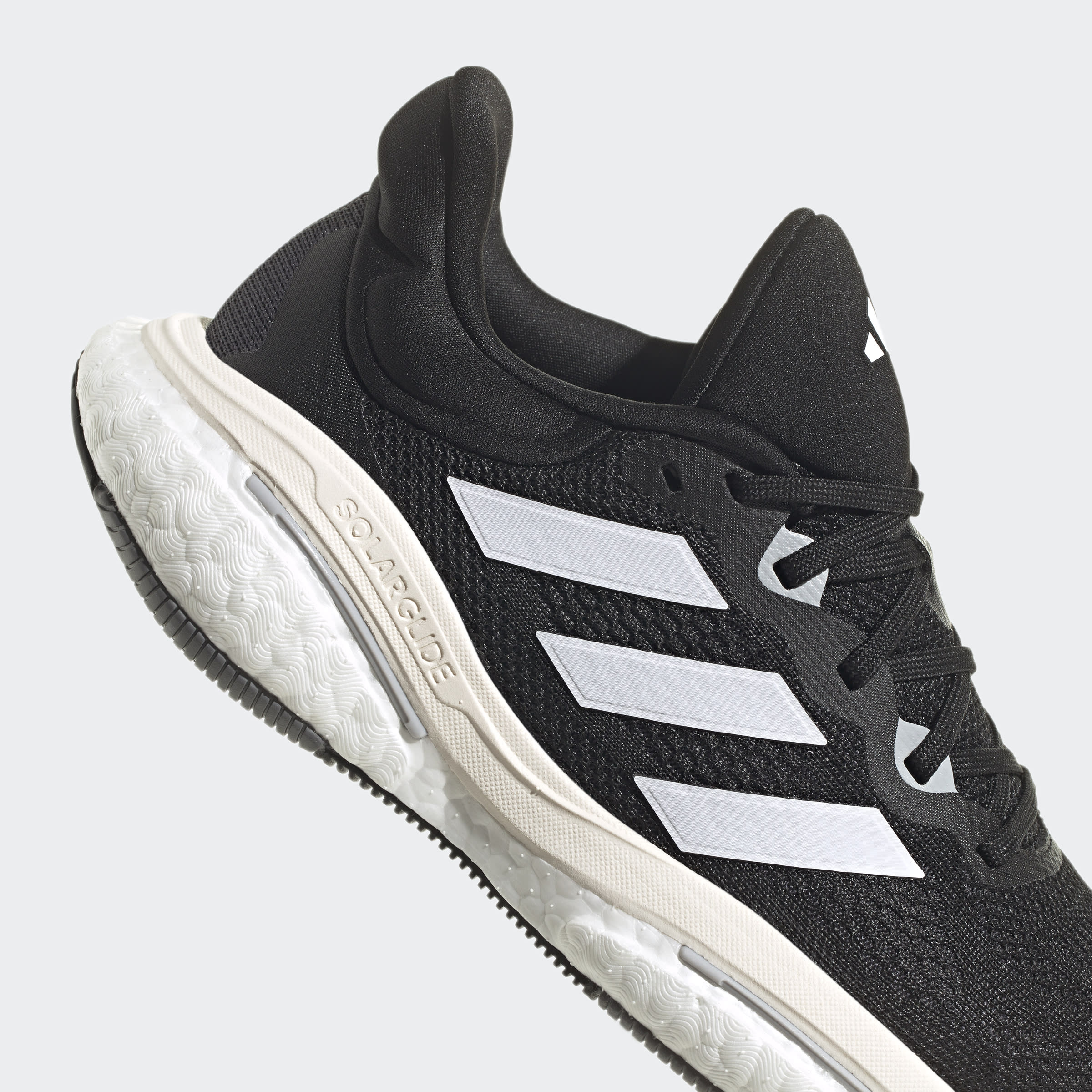 adidas SOLARGLIDE 6 Shoes Core Black / Cloud White / Grey Two Womens ...