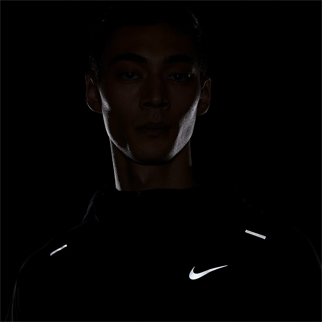 Nike Windrunner Repel UV Jacket - Black/Reflective Silv - Mens Clothing