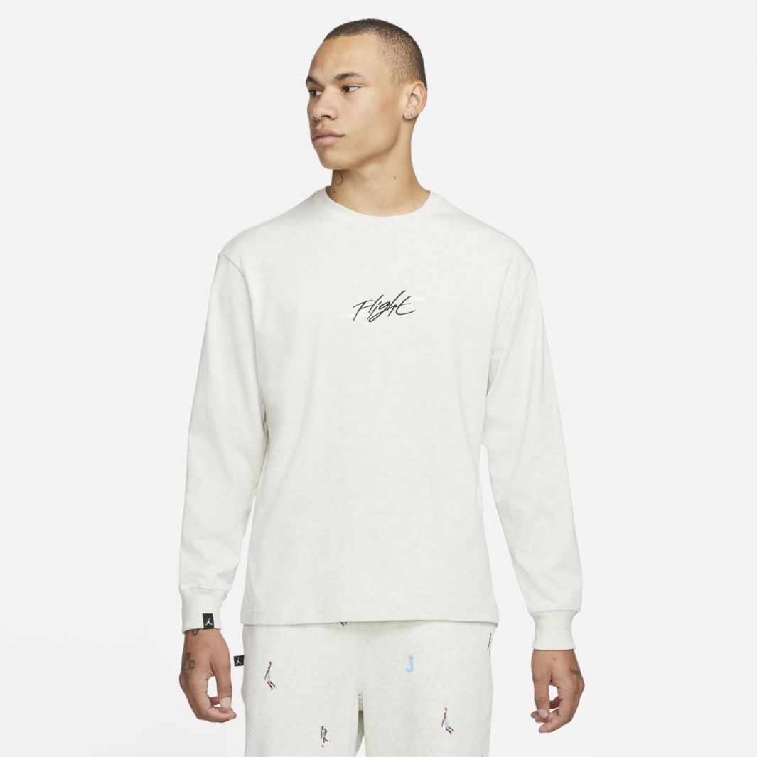 Camiseta Jordan Flight Essentials - Avena Jaspeado/Blanco - Ropa para ...
