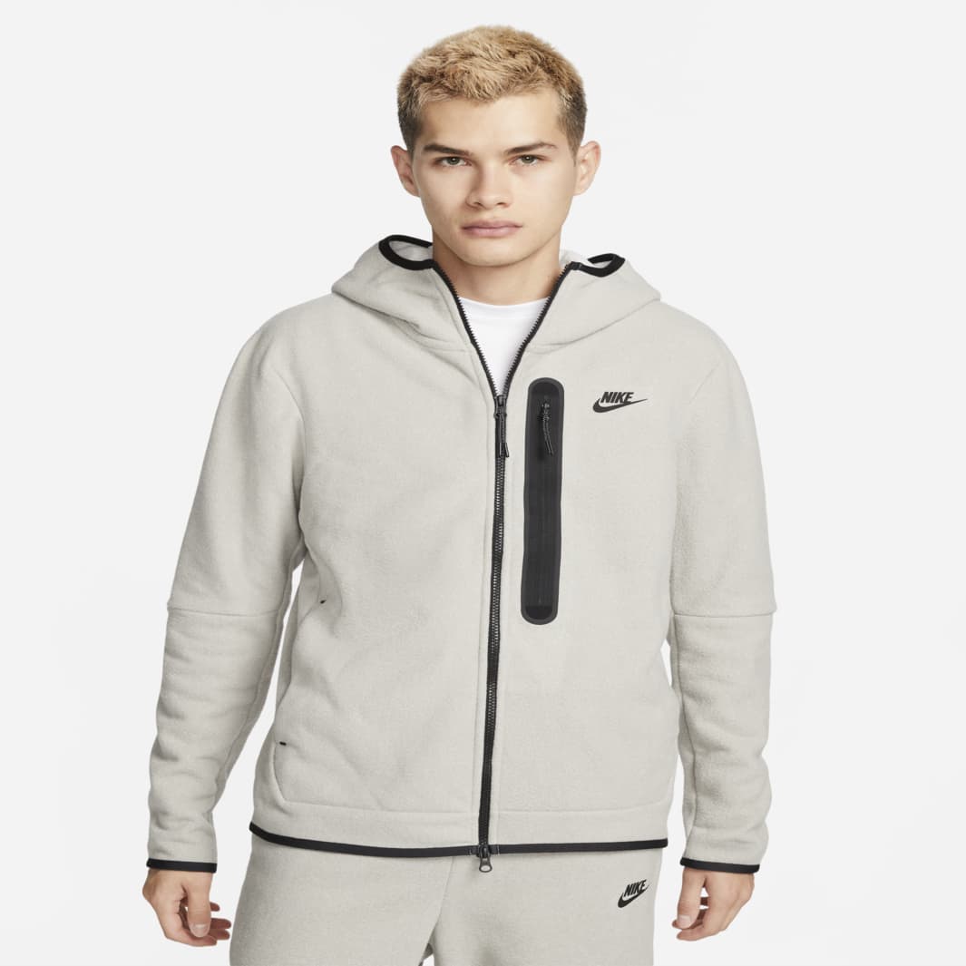 Nike Nike Sportswear Tech Fleece Men's Full-zip Winterized Hoodie Black ...