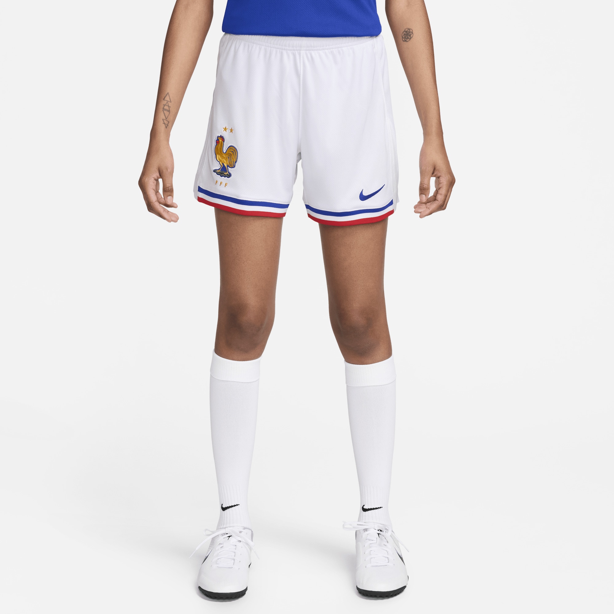 Nike Women's Dri-FIT Football Replica Shorts FFF 2024 Stadium Home ...