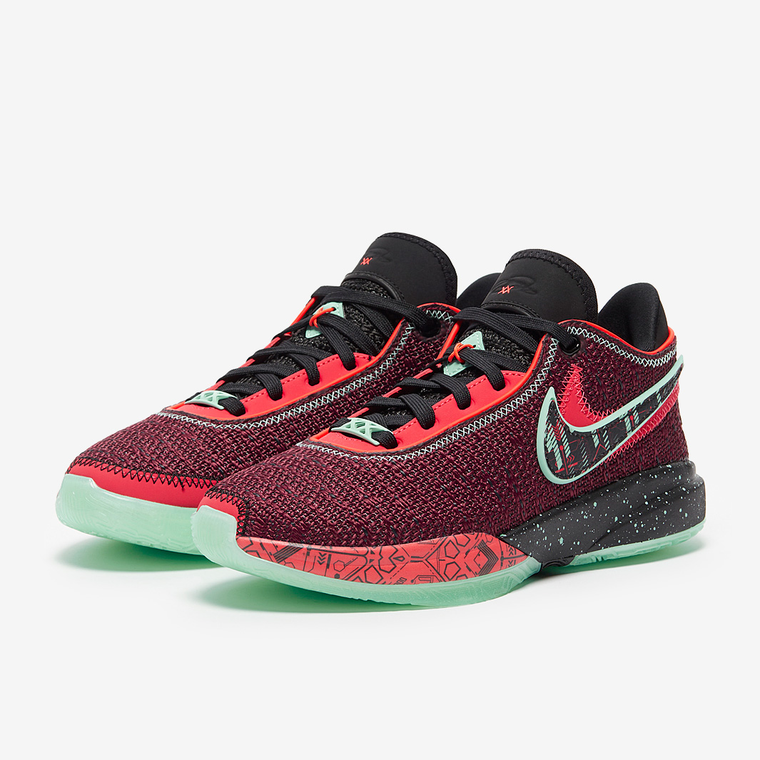 Nike LeBron 20 SE Older Kids (GS) - Night Maroon/Multi-Colour/Black ...
