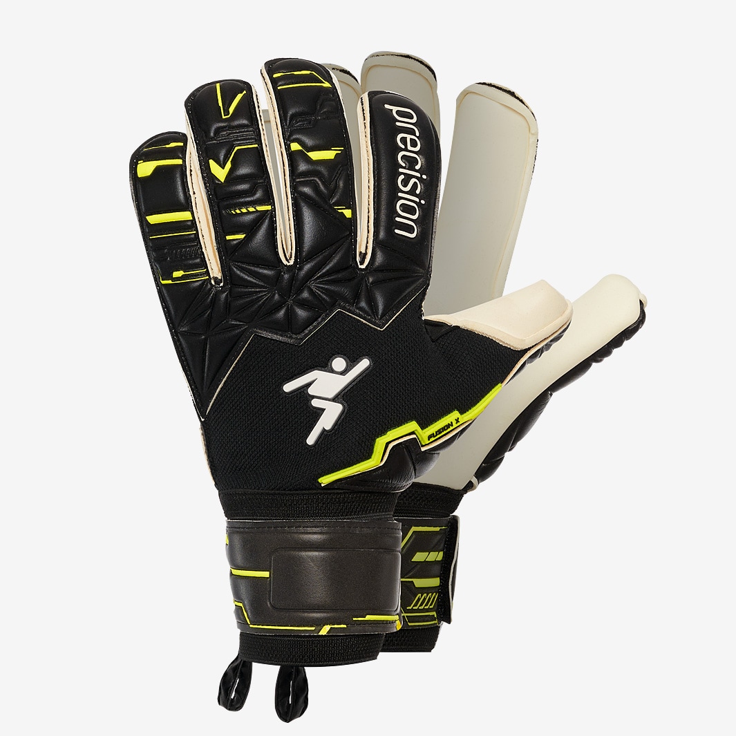 Precision Fusion X Pro Roll Finger Giga - Black/Fluo Yellow - Mens GK ...