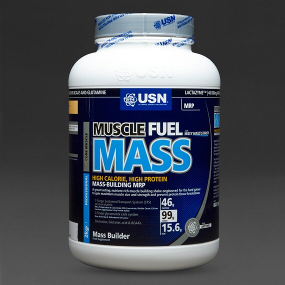 Nutrition -USN - Muscle Fuel Mass - Vanilla - 2kg | Pro:Direct Rugby