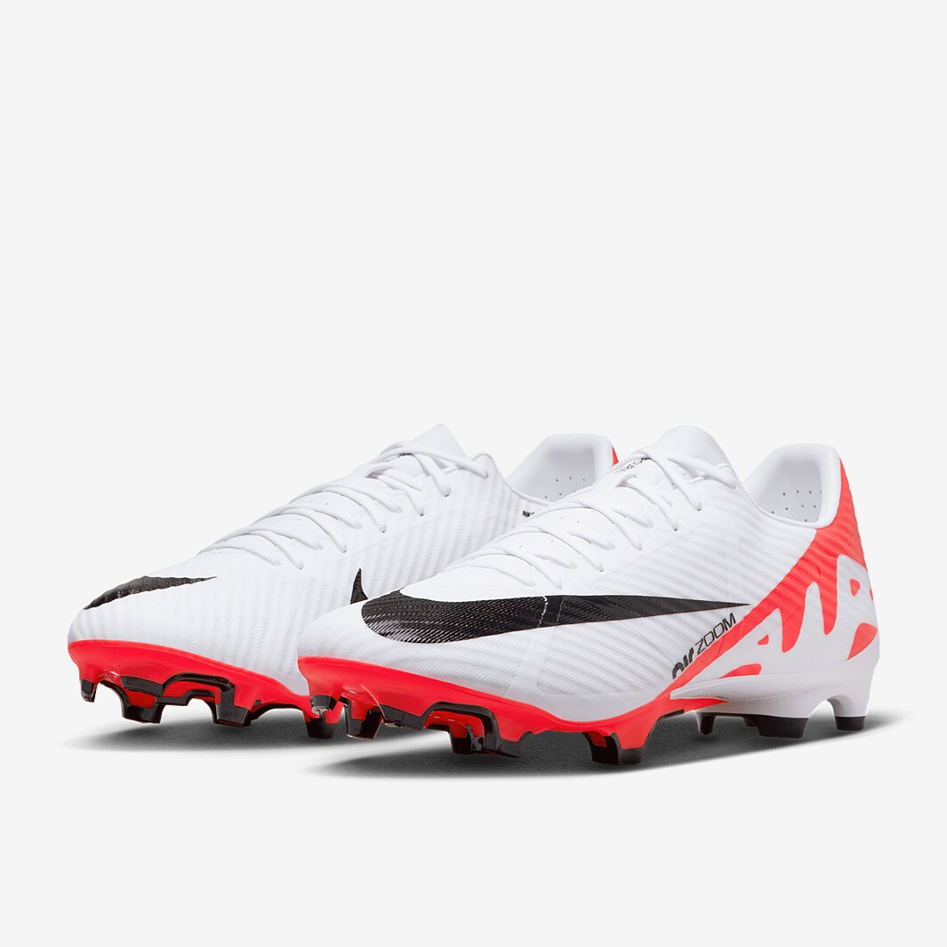 Nike Air Zoom Mercurial Vapor XV Academy MG - Bianco/Cremisi Vivace ...
