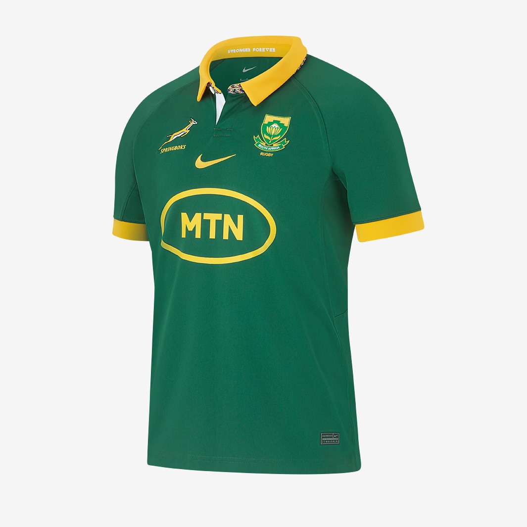 Nike Springboks 23/24 Stadium Home Shirt - Gorge Green - Mens Replica ...
