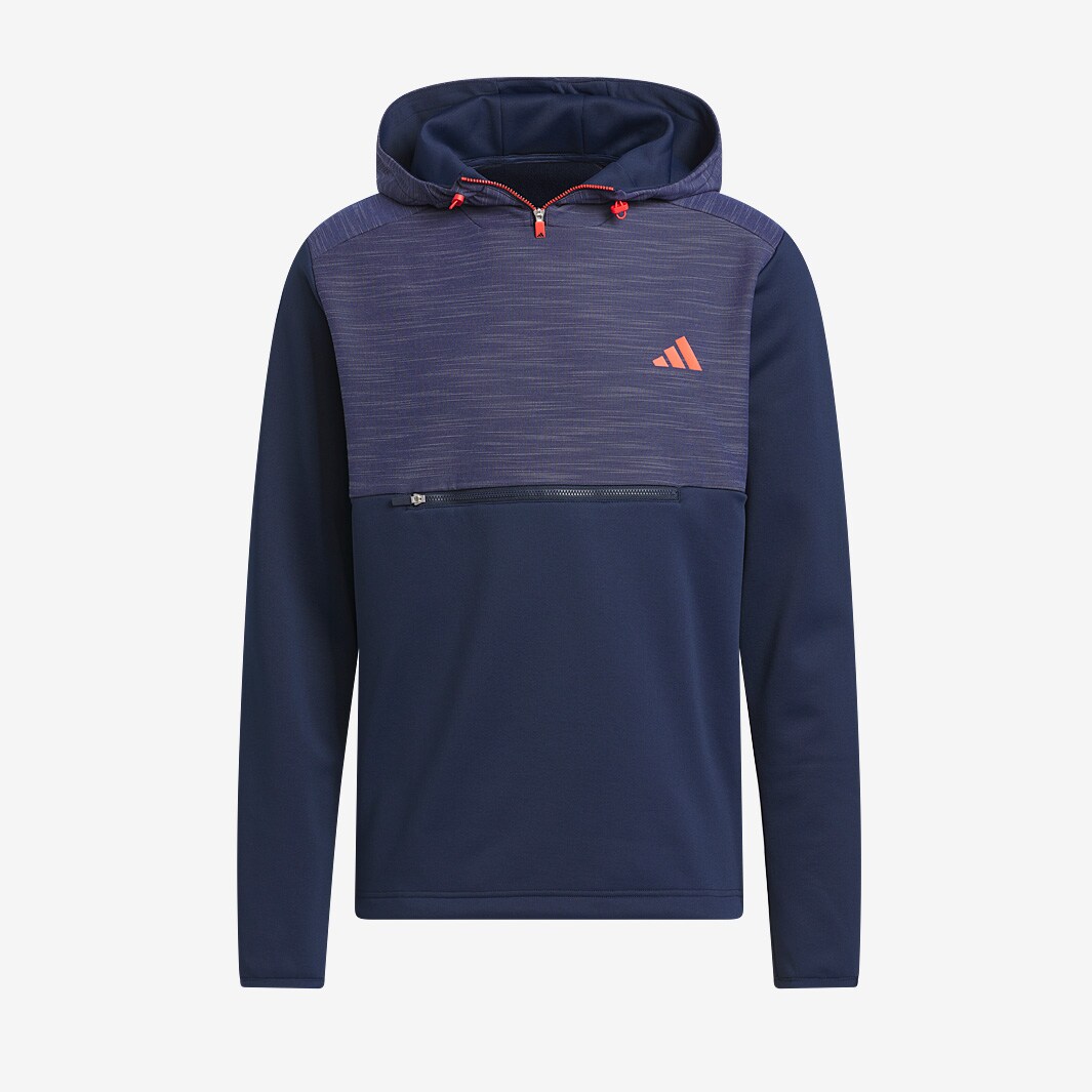 adidas Textured Anorak - Collegiate Navy - Mens Clothing | Pro:Direct Golf