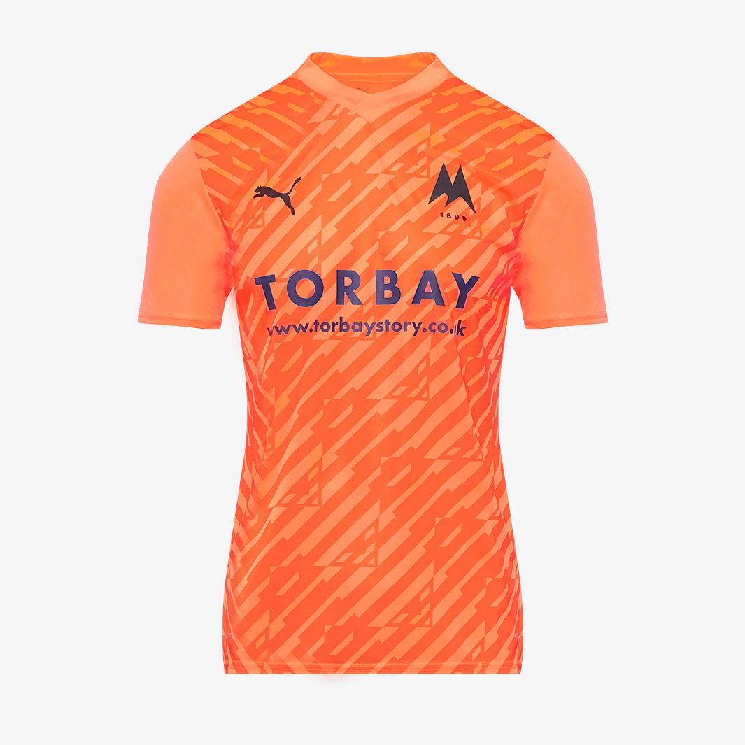 Puma Torquay United JPL 2023 Keepers Away Jersey - Neon Citrus ...