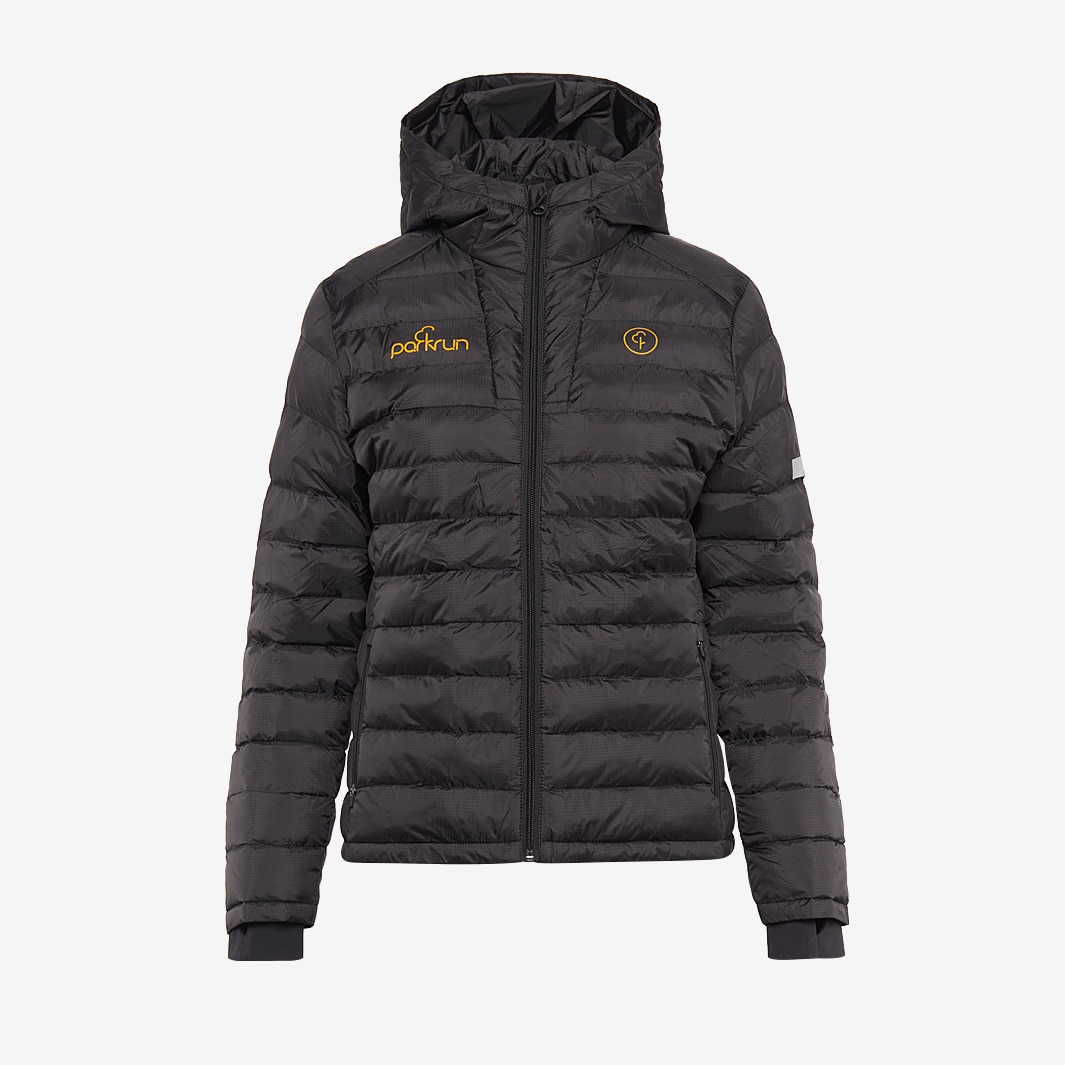 parkrun Womens Insulated Puffer Jacket - Black - Womens Clothing | Pro ...