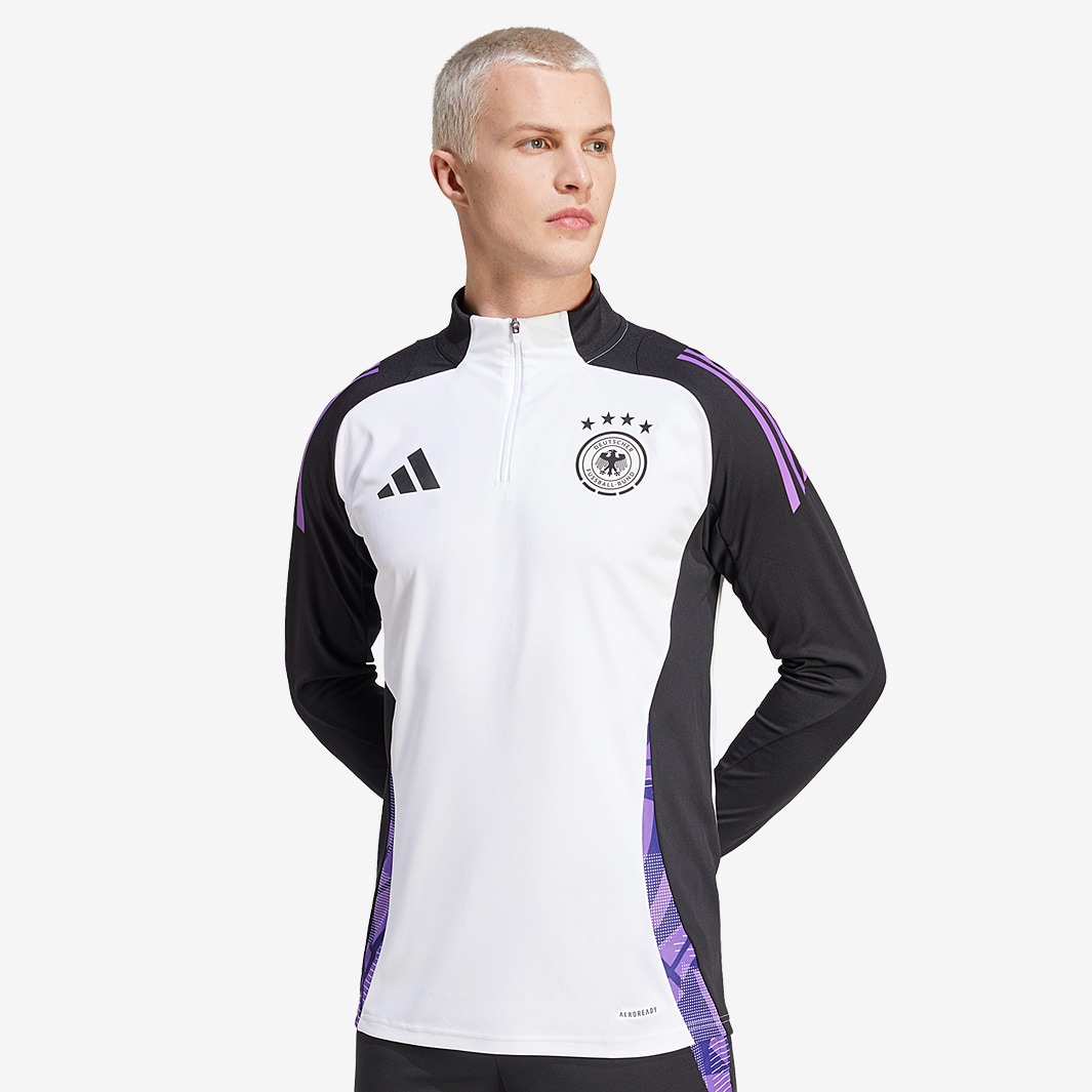 adidas Germany 2024 Training Top - White - Mens Replica | Pro:Direct Soccer