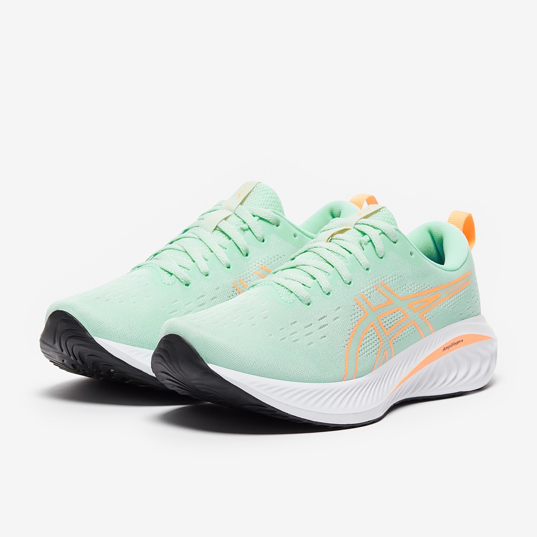 Asics Womens Gel-Excite 10 - Mint Tint/Bright Orange - Womens Shoes ...