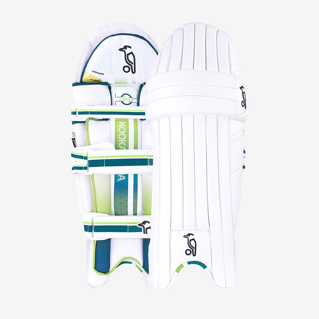 Kookaburra Kahuna 2.1 LH Batting Pads - White/Green - Batting Equipment ...