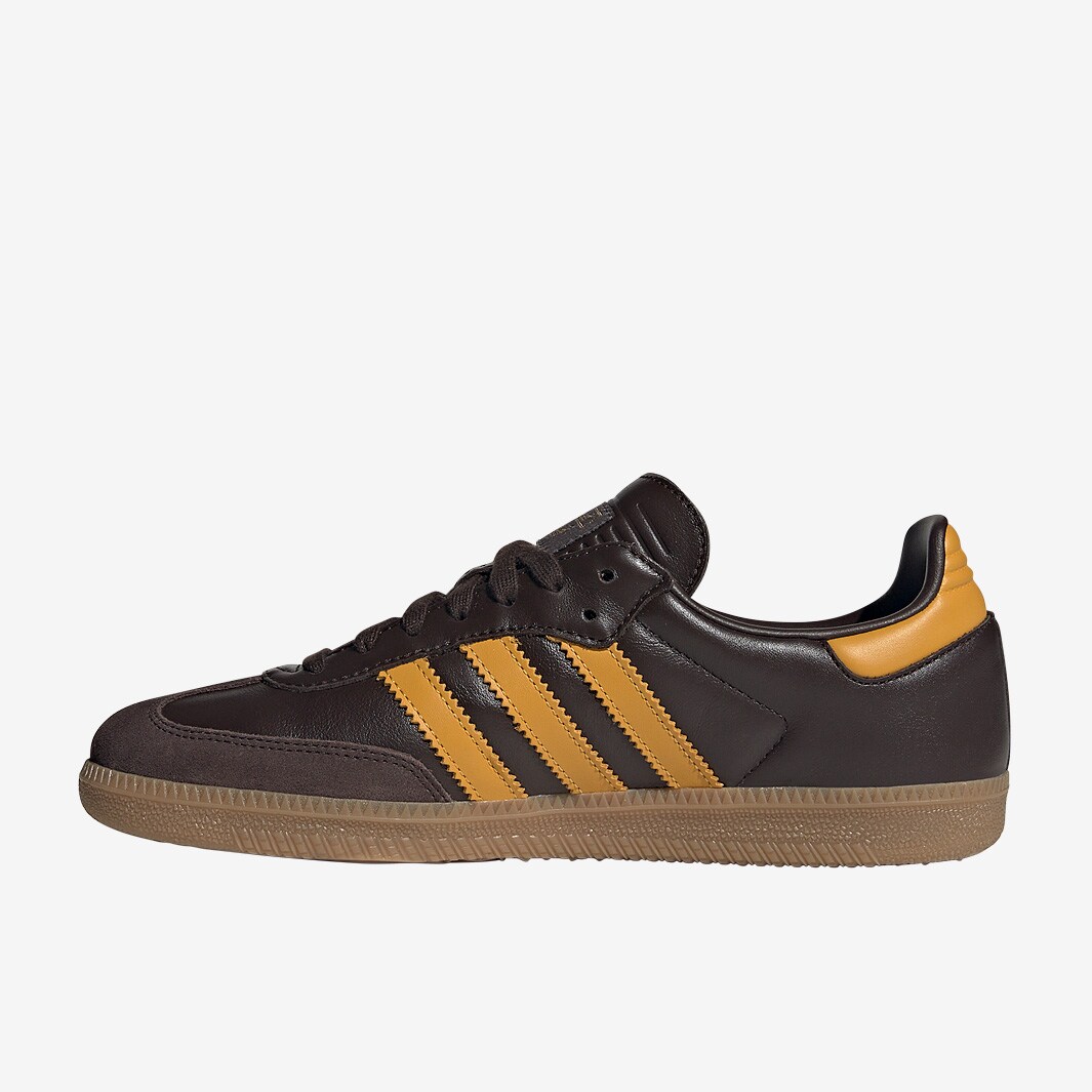 adidas Originals Samba OG - Dark Marrone/Premium Giallo/Gum 4 - Scarpe ...
