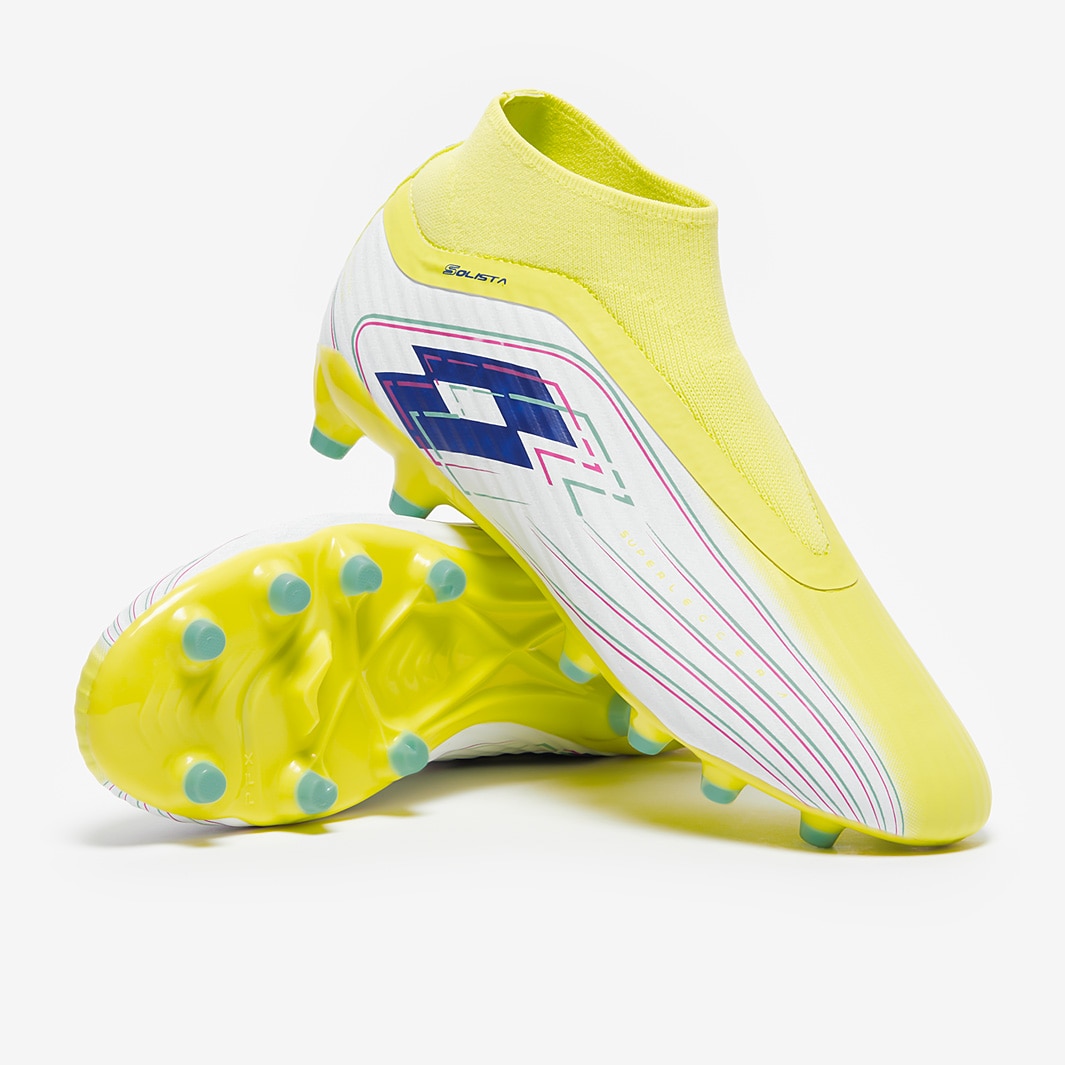 Lotto Solista 300 VIII Gravity Firm Ground - Sunny Lime/Surf The Web ...