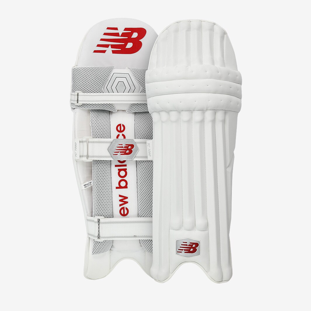 New Balance TC 1060 RH Batting Pads - White/Red - Batting Equipment ...