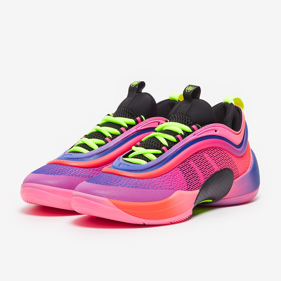 adidas D.O.N. Issue 6 - Purple Burst/Core Black/Lucid Lemon - Mens ...