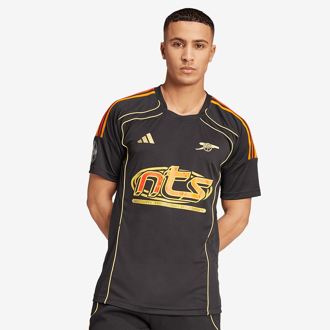adidas Arsenal x NTS Shirt - Black - Mens Replica | Pro:Direct Soccer
