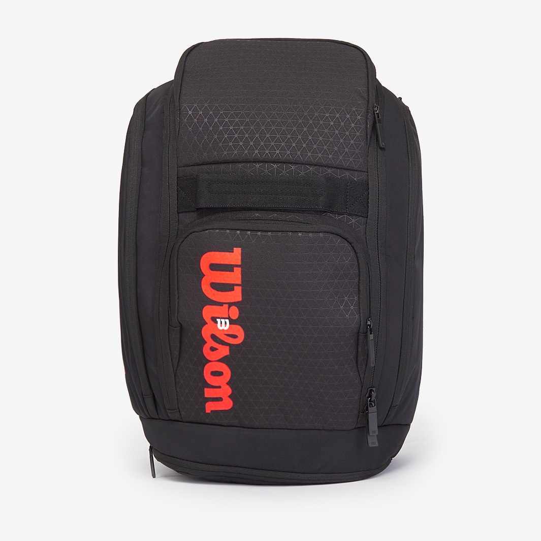 Wilson Clash V3 Tennis Backpack - Black/Infrared - Bags & Luggage | Pro ...