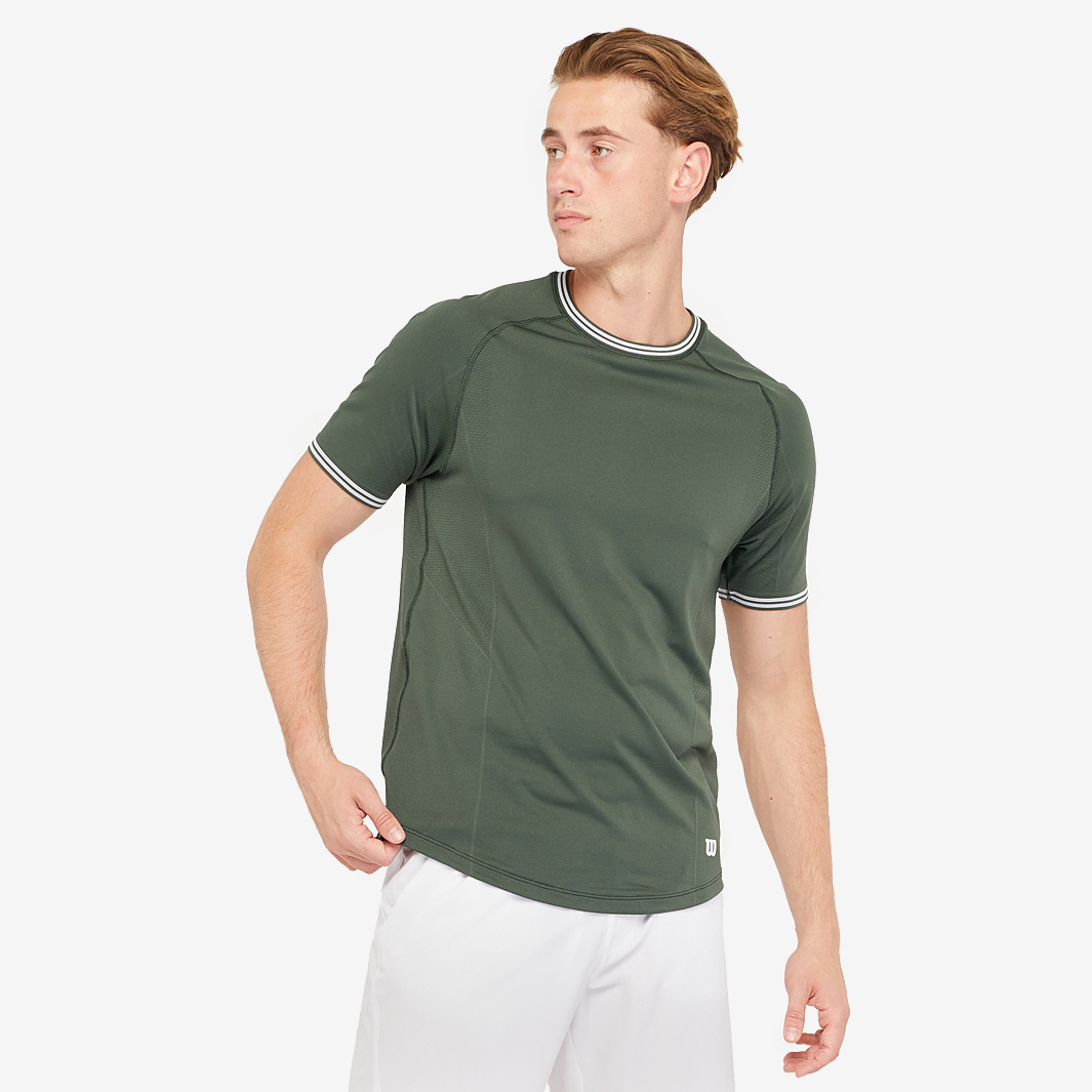 Wilson Court Performane Tennis Crew - Sycamore - Mens Clothing | Pro ...
