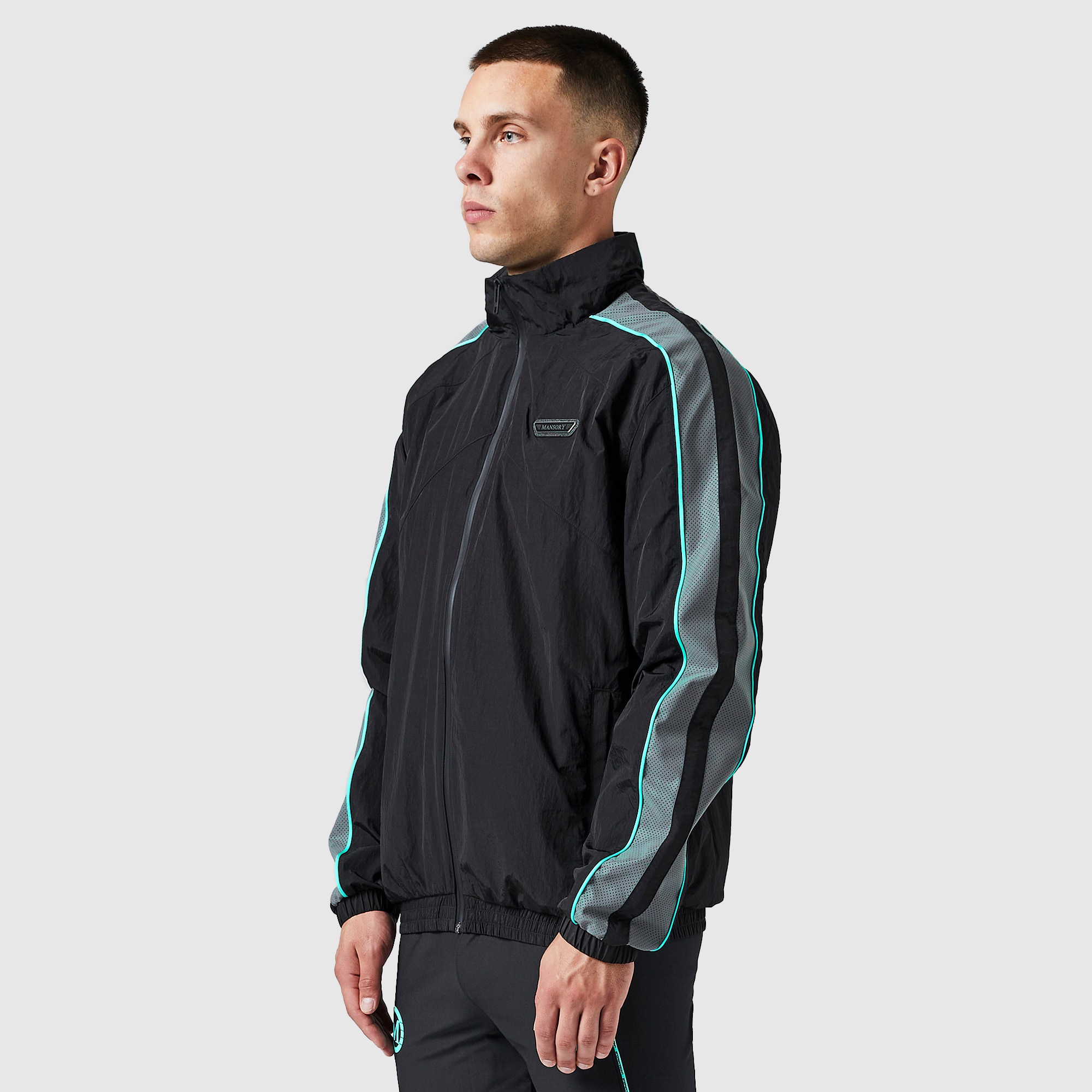 Under Armour x Mansory Icon Track Jacket - Black/Tropical Tide/White ...