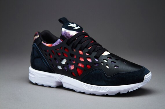 Womens Shoes - adidas Originals Womens ZX Flux Lace - Core Black ...