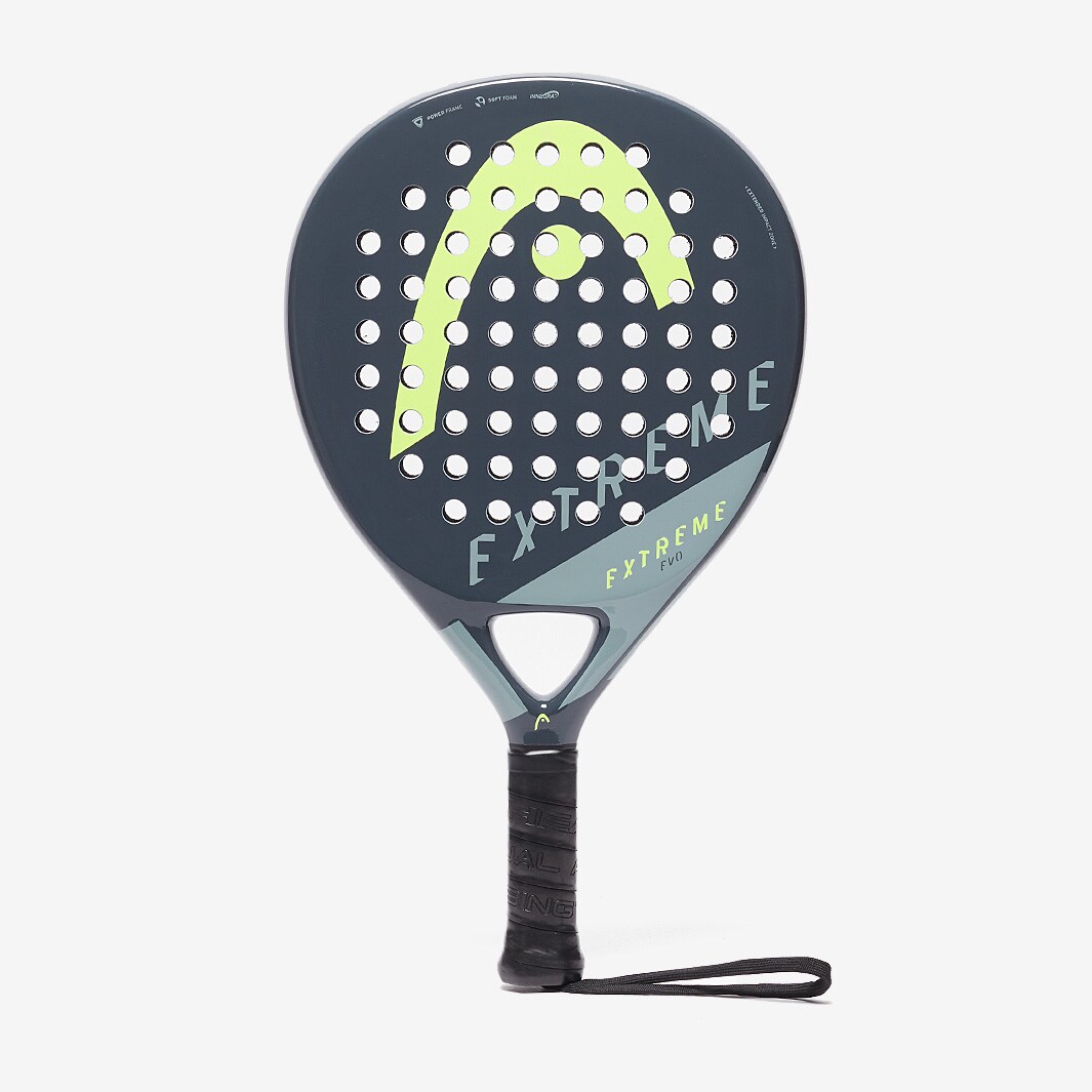 HEAD Evo Extreme 2023 Padel Racket - Black/Yellow - Adult Padel Rackets ...