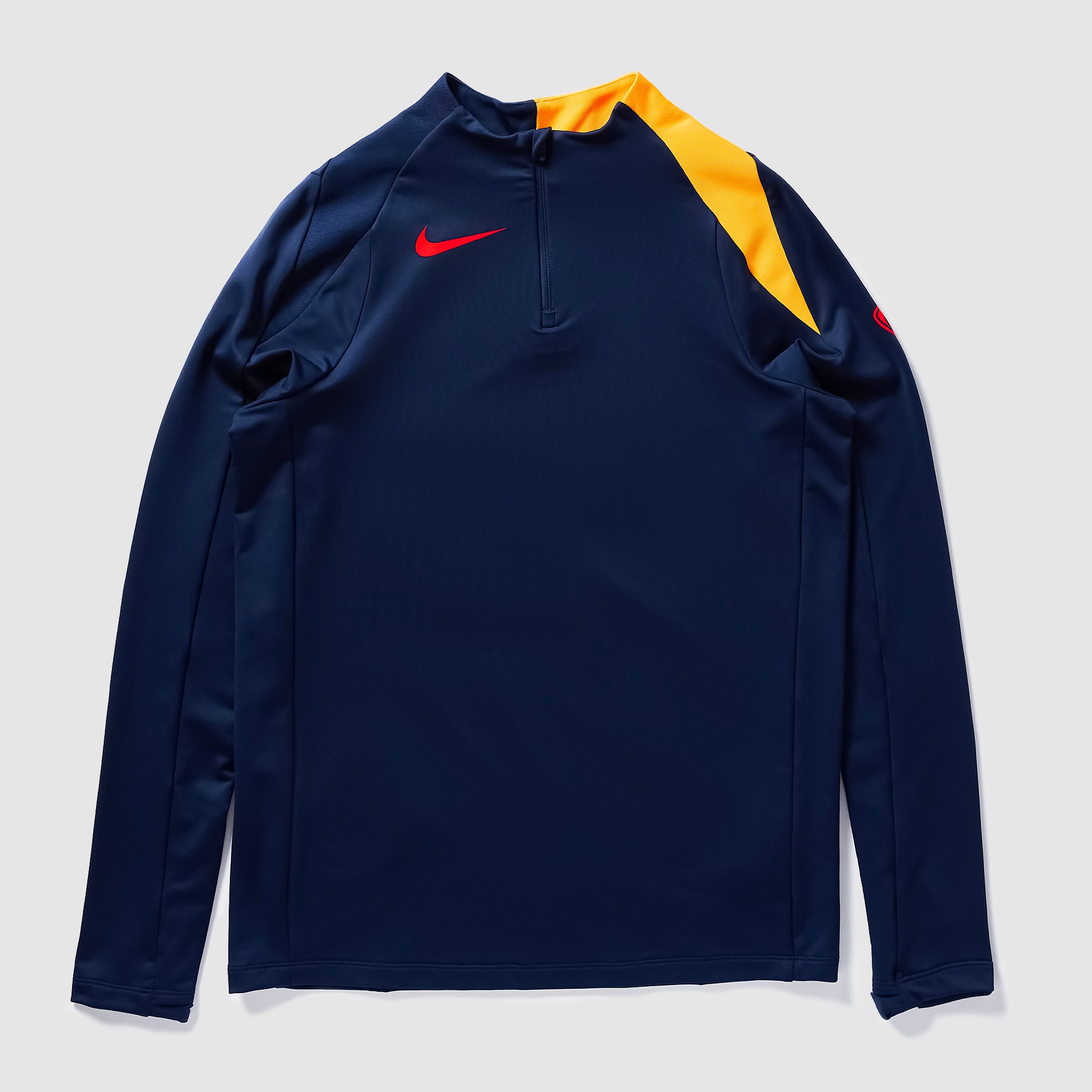 Nike Dri-FIT Total 90 Strike Drill Top - Blue Void/Blue Void/Bright ...