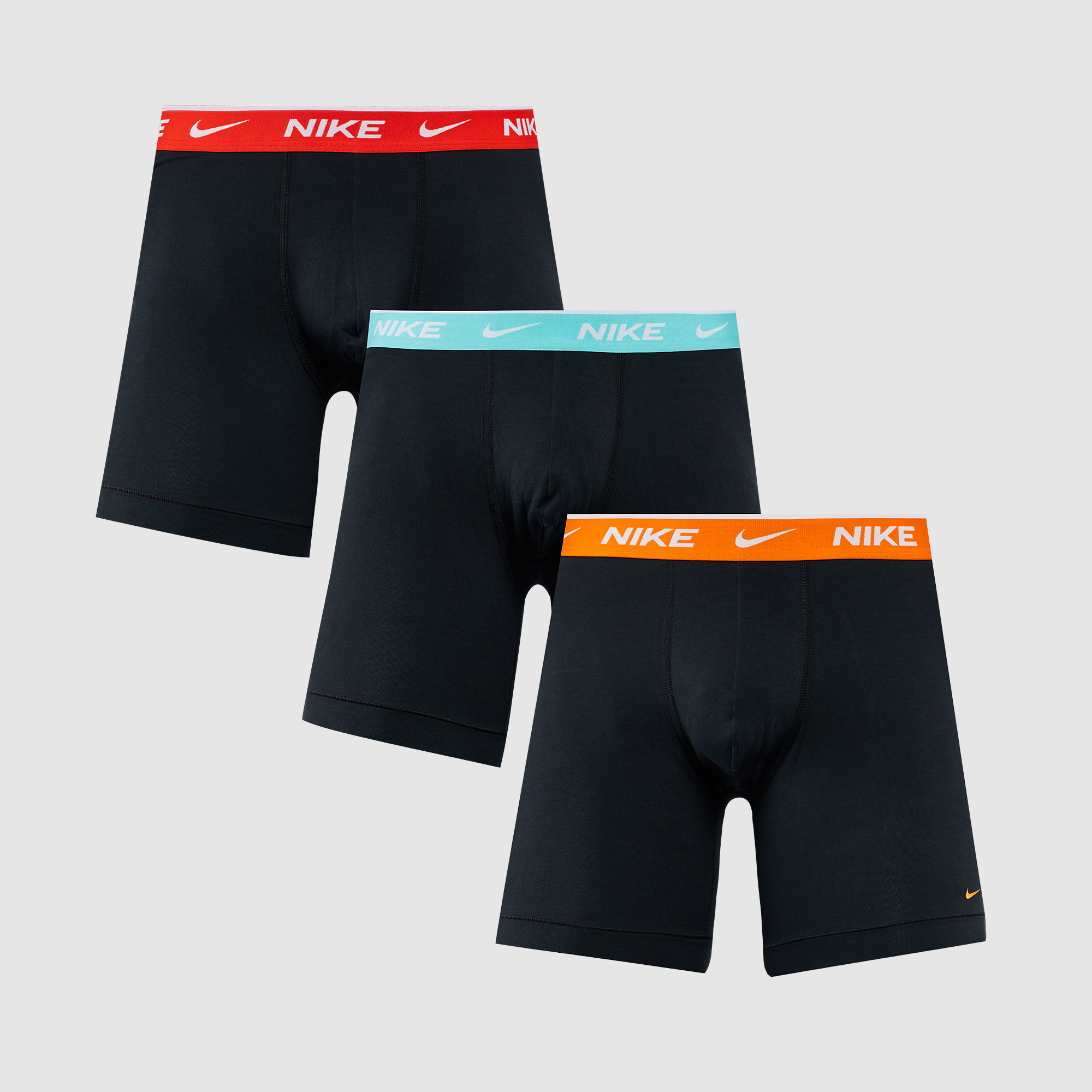 Nike Boxer Brief 3 Pack - Black Bright Ceramic/Light Crimson/Blanchard ...