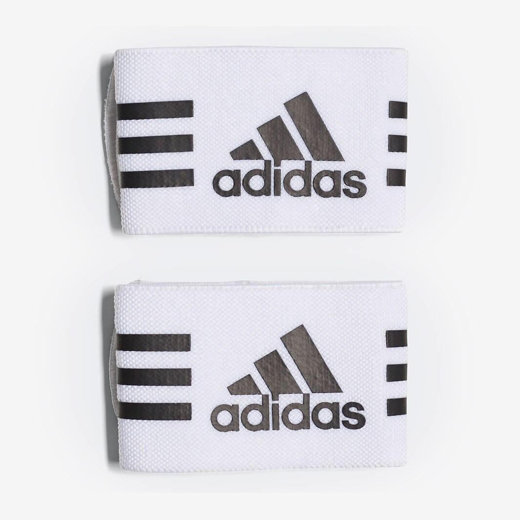 adidas Guard Straps - Football Accessories - Sock Ties - White-Black ...