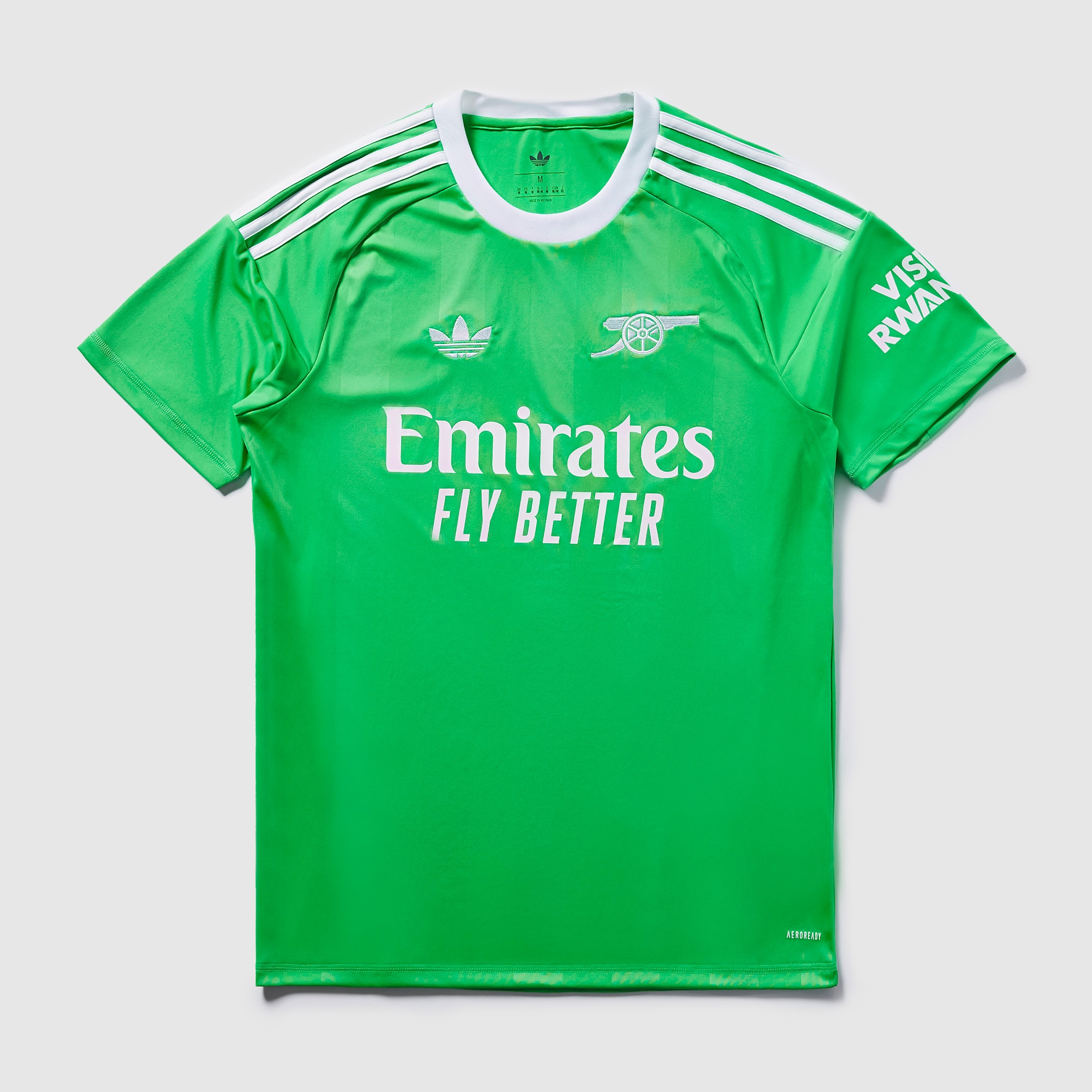 adidas Originals Arsenal 25/26 Third GK Shirt - Semi Screaming Green ...