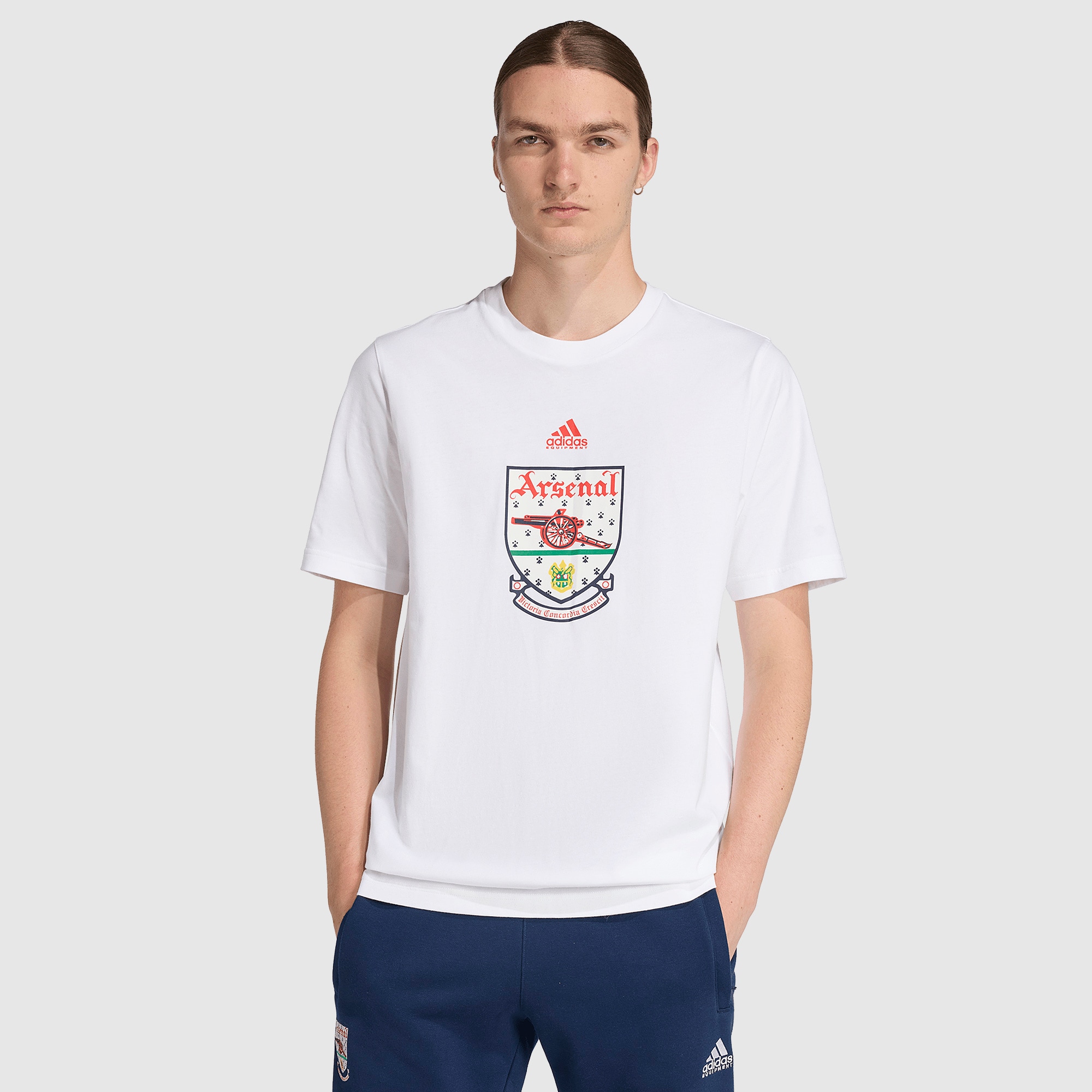 adidas Originals Arsenal 92-94 Shirt - White - Mens Replica | Pro ...
