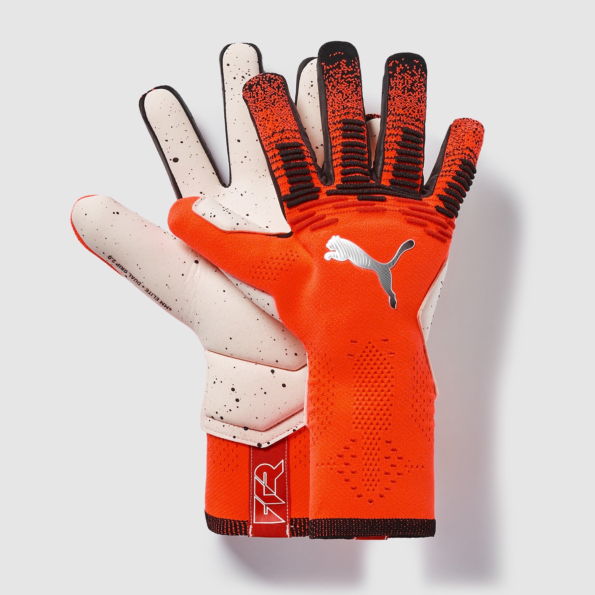 Puma Kids Future Ultimate Negative Cut GK Gloves - Glowing Red/Puma Red ...