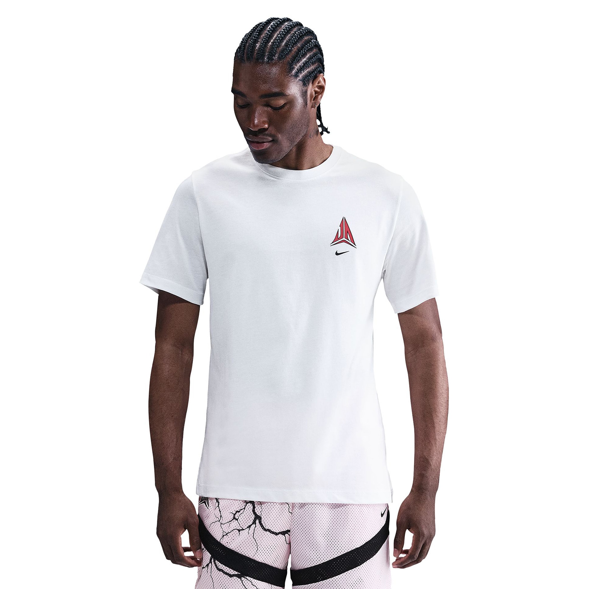 Nike Ja Morant T-Shirt - White - Tops - Mens Clothing | Pro:Direct ...