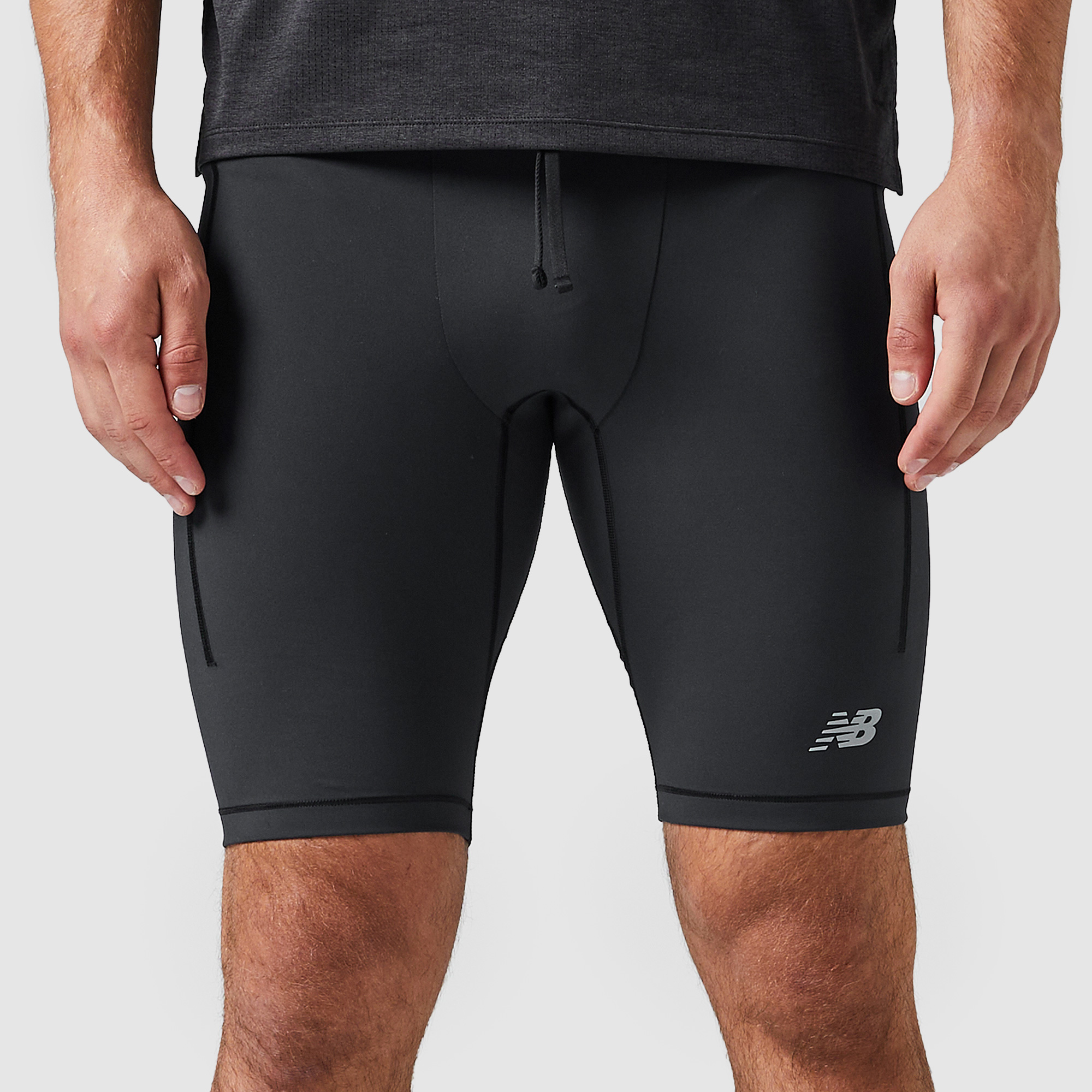 New Balance 9 Inch Half Tight - Black - Mens Clothing | Pro:Direct Running