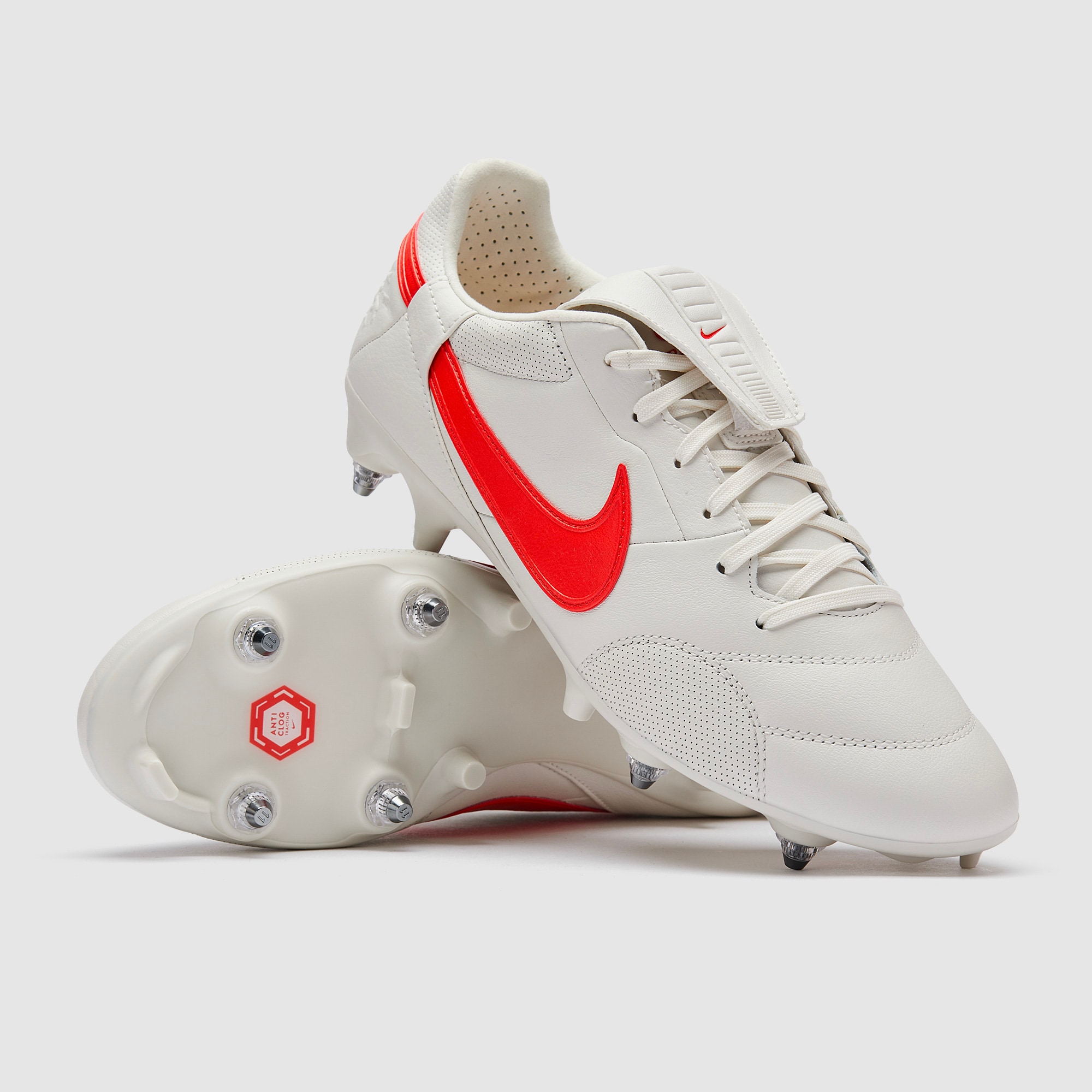 Nike The Premier III Soft Ground-Pro Anti-Clog - Phantom/Picante Red ...