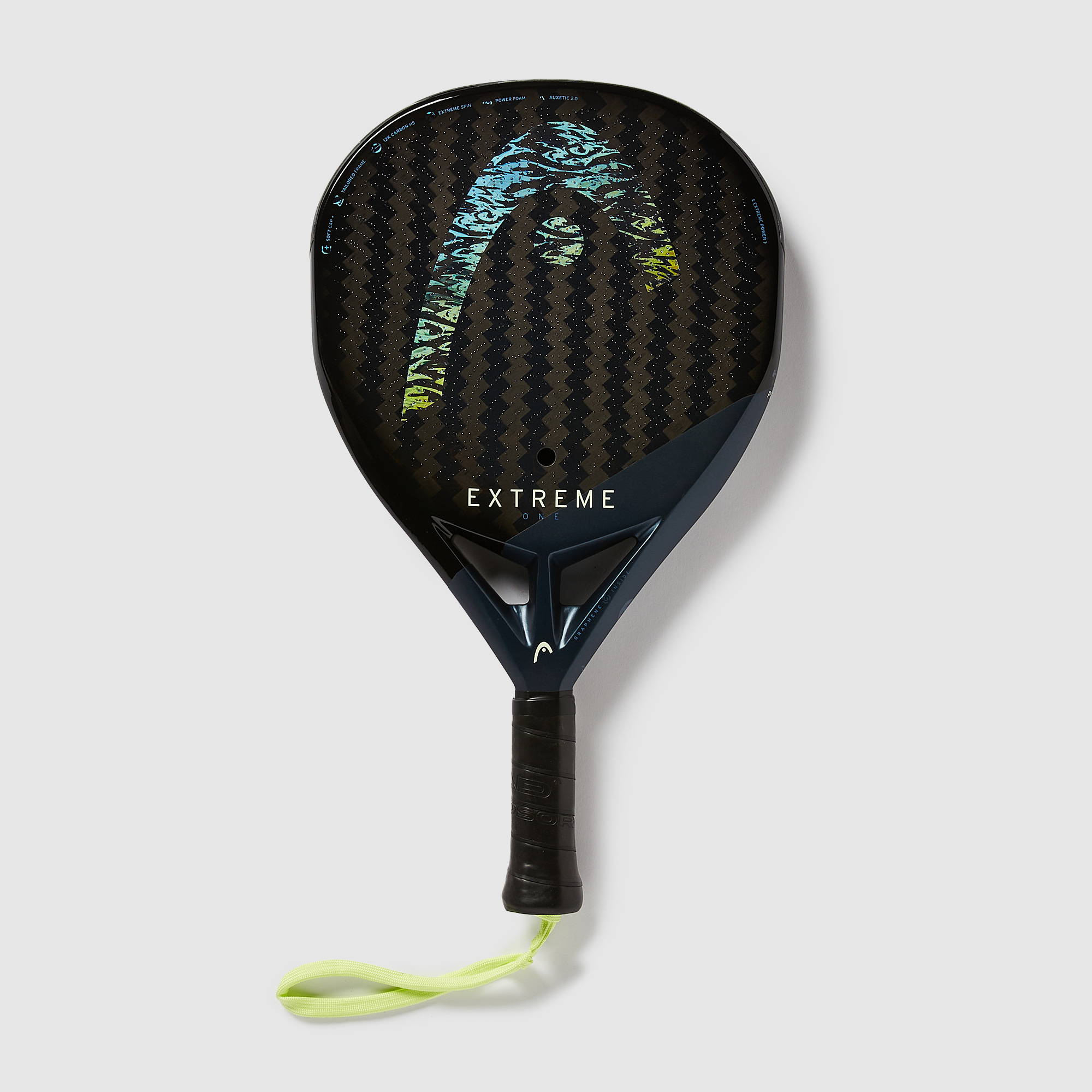 Head Extreme One 2025 Padel Racket - Black - Adult Padel Rackets | Pro ...