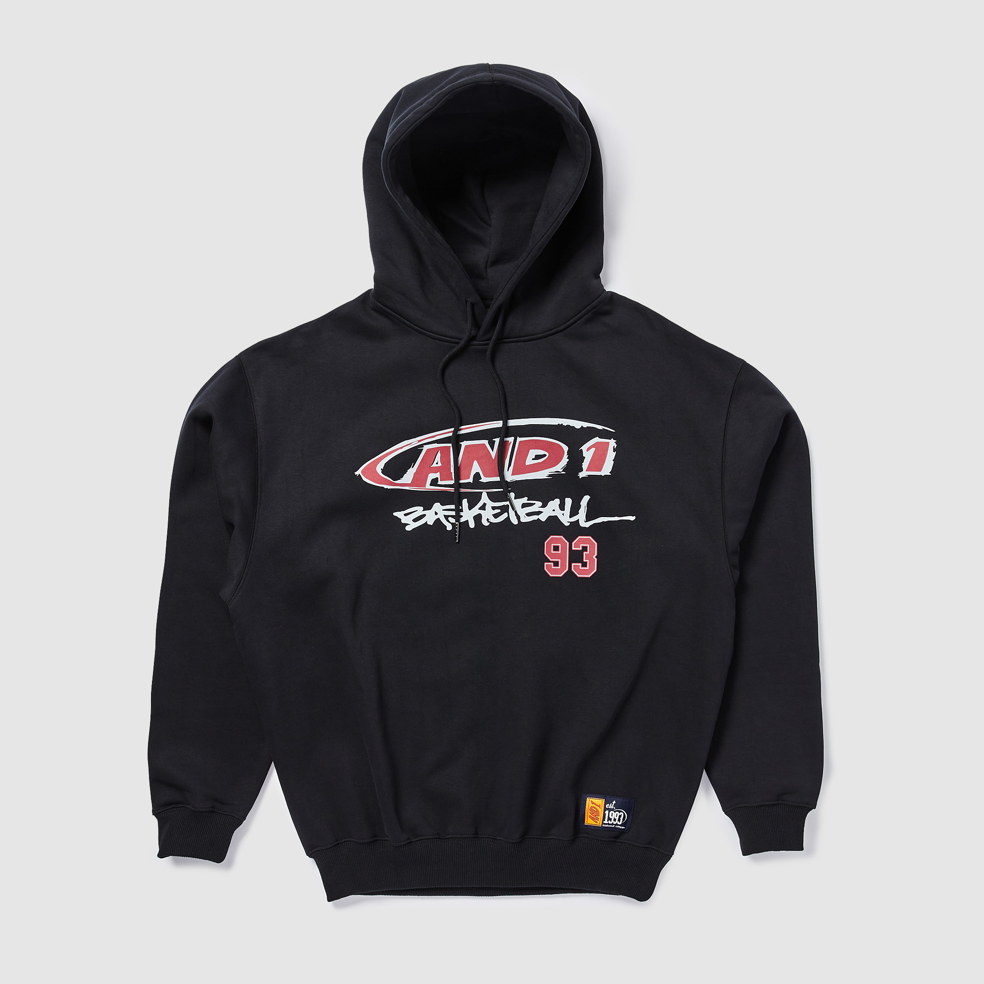 AND1 Core Grafitti Graphic Hoodie - Black - Tops - Mens Clothing | Pro ...