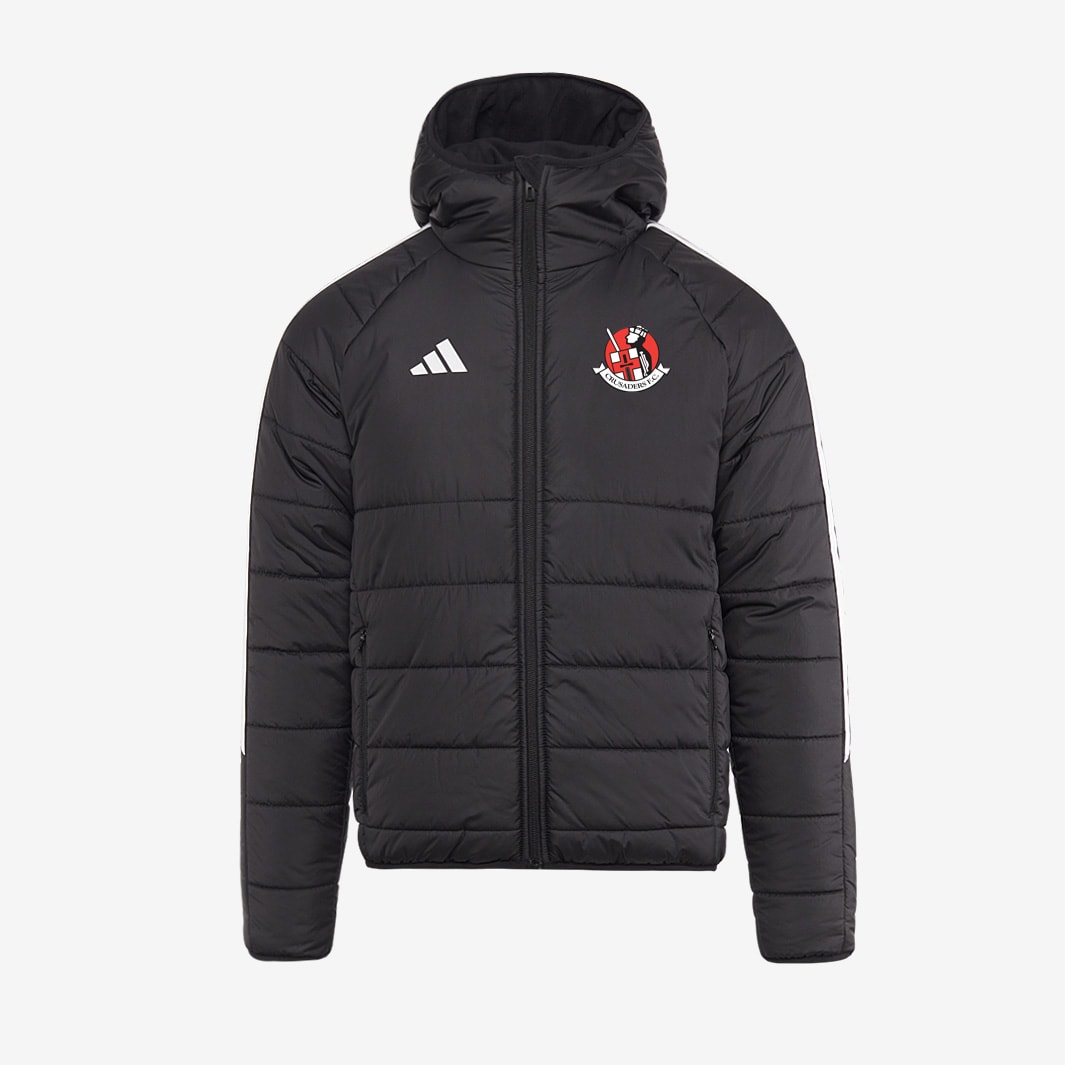 adidas Crusaders 25/26 1st Team Winter Jacket - Black/White - Partner ...