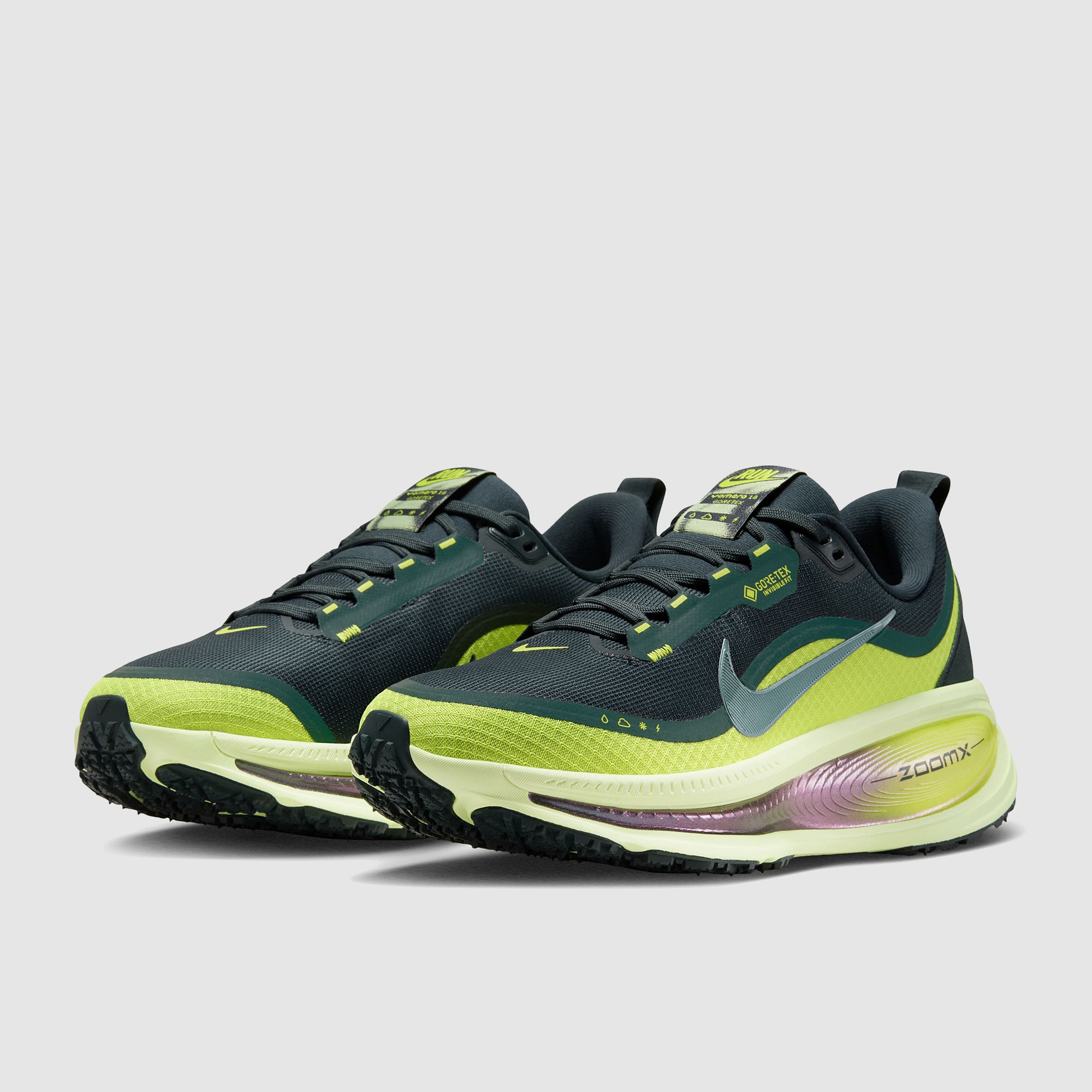 Nike Womens Vomero 18 GORE-TEX Waterproof - Seaweed/Seaweed/Lt Liquid ...