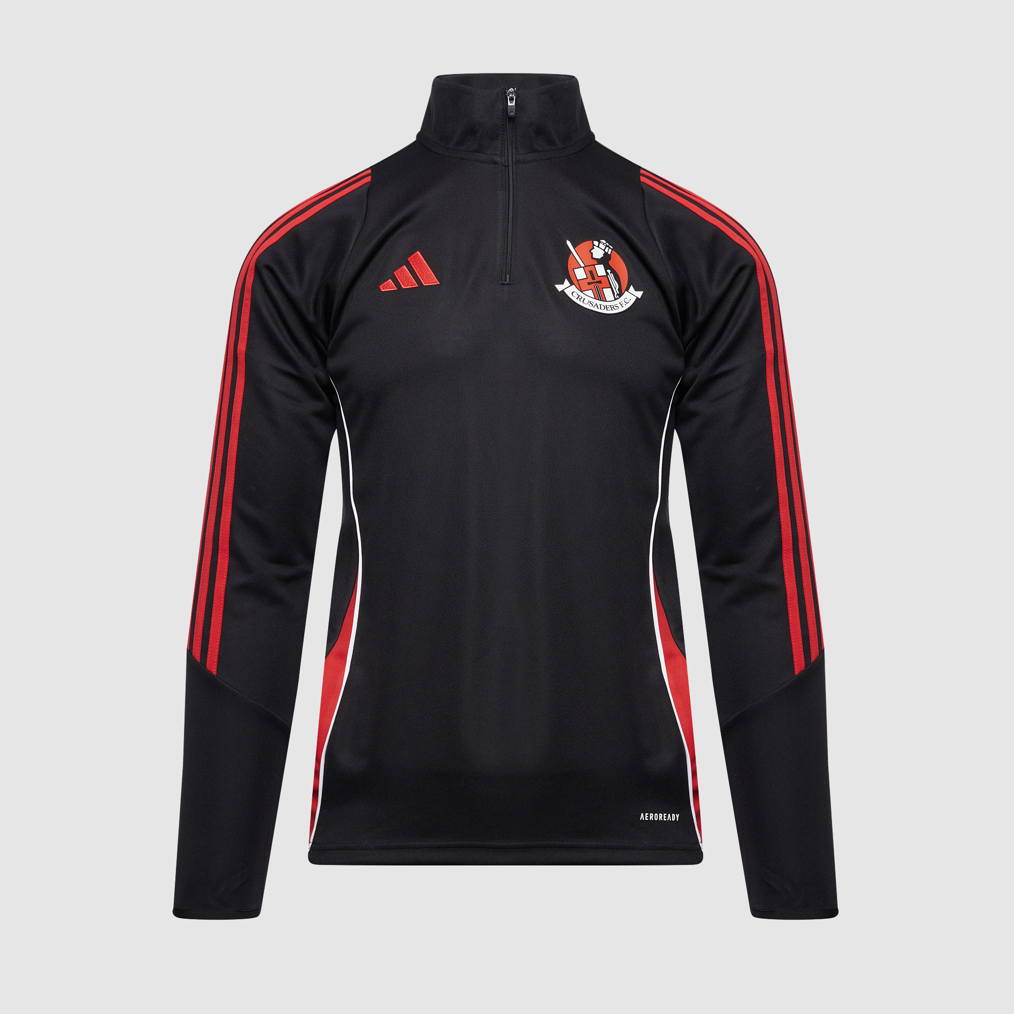 adidas Womens Crusaders Academy 25/26 1/4 Zip Training Top - Black/Pure ...